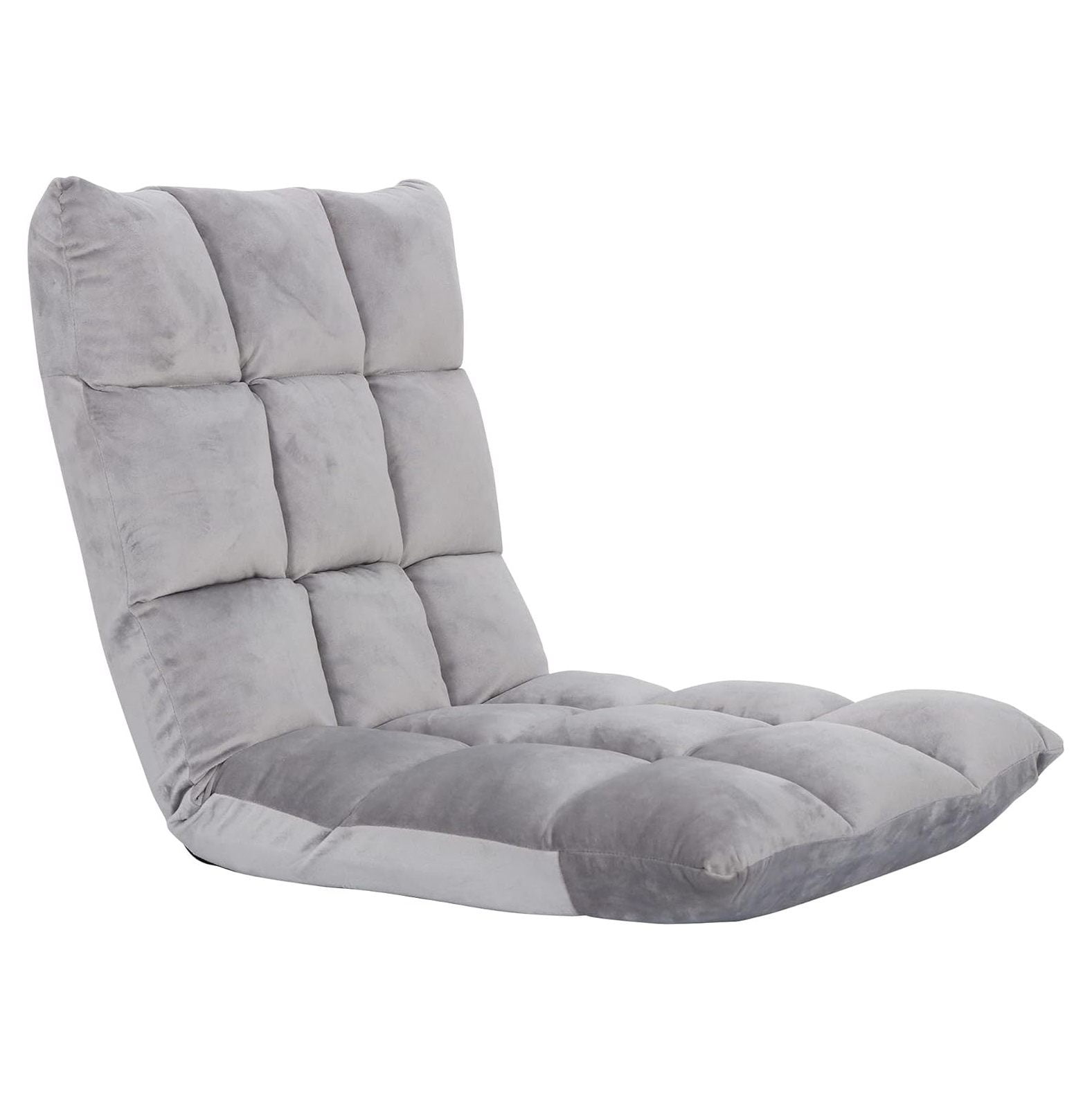 CodYinFI Adjustable Floor Gaming Chair Memory Foam Armless Sofa Seat ...