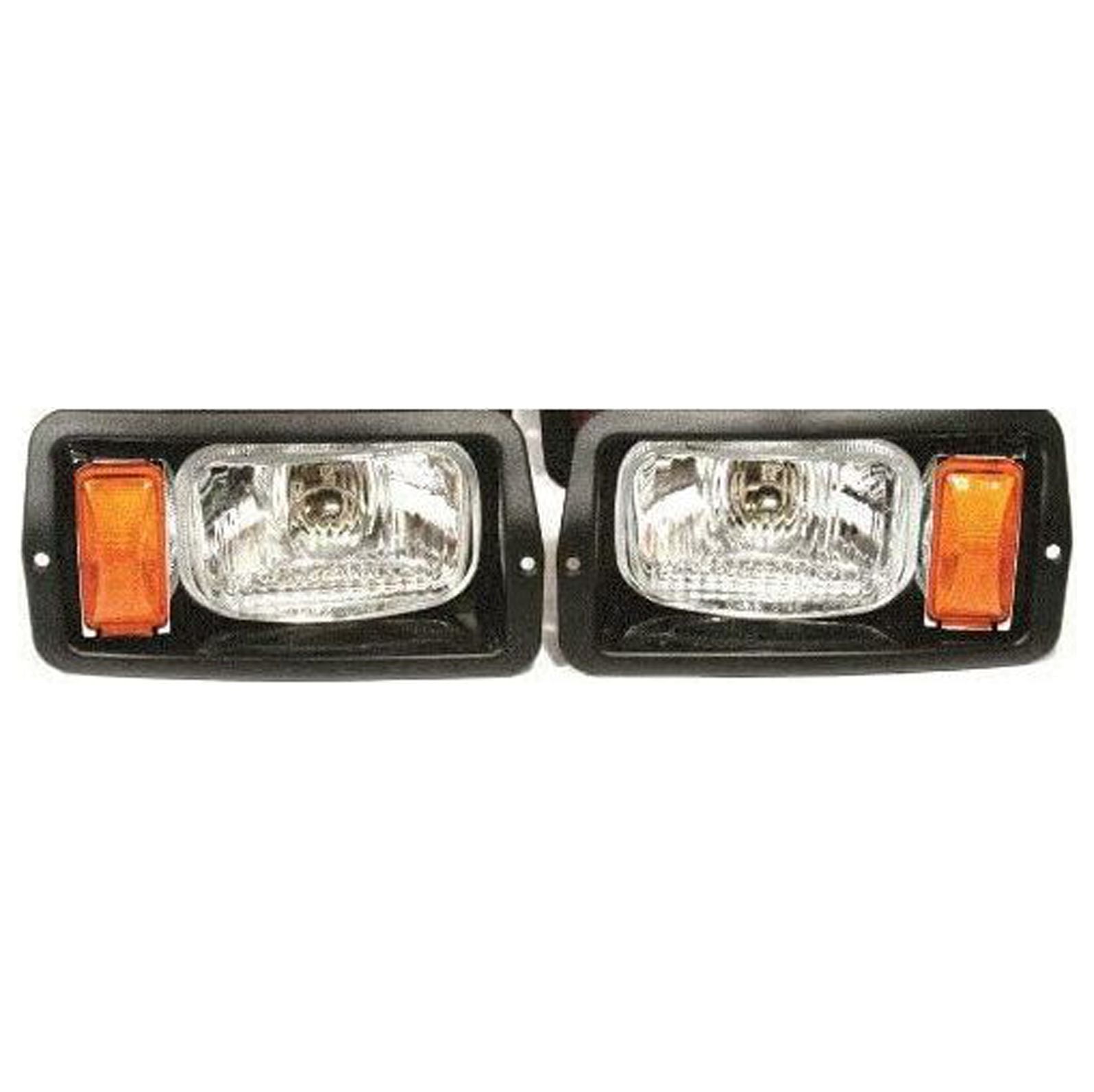 CodYinFI Club Car DS Halogen Small Headlights 7" x 4" Light Kit ...