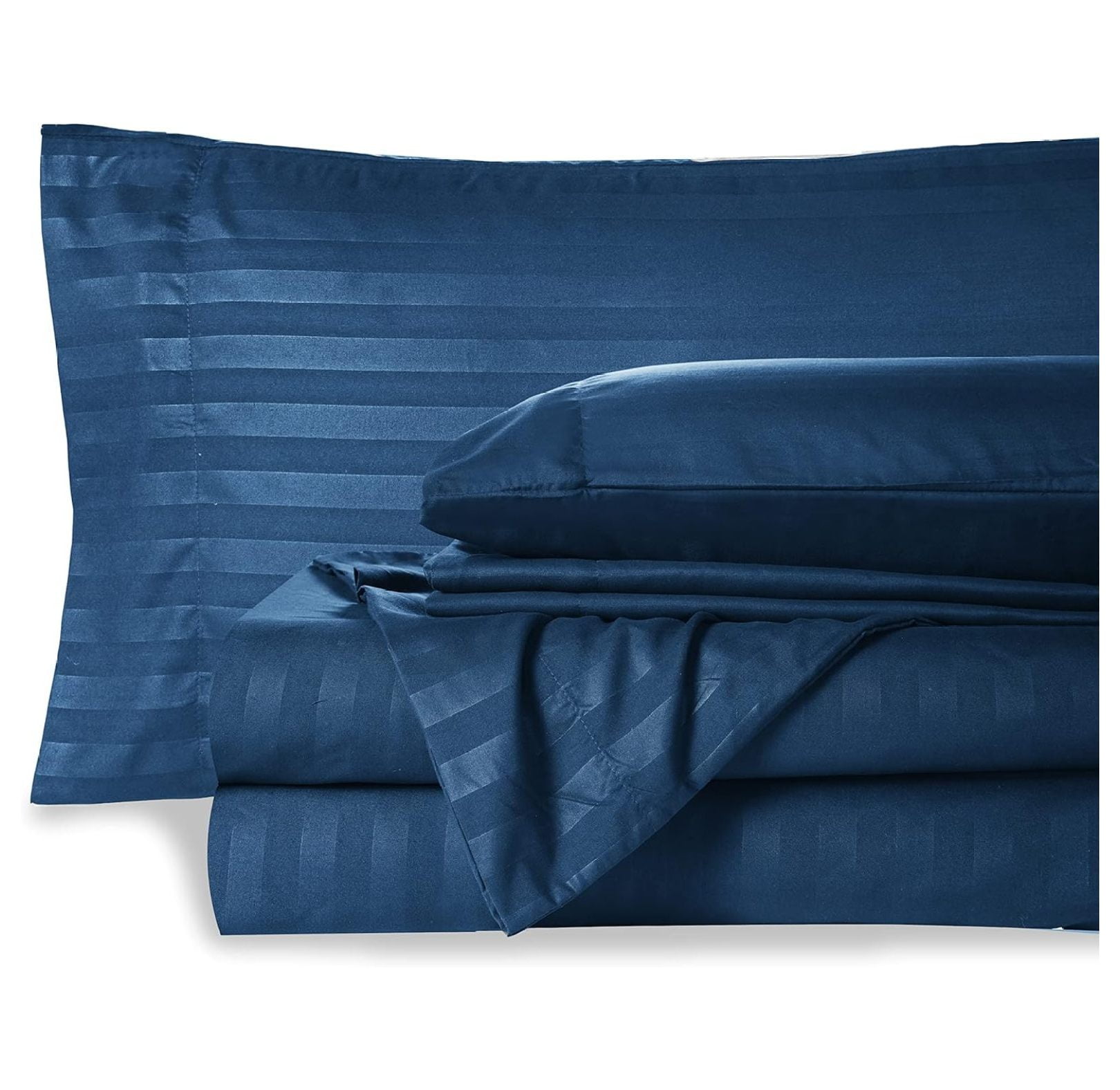 CodYinFI Queen Stripe Sheet Set - Luxury Hotel 1800 Premier Bedding ...