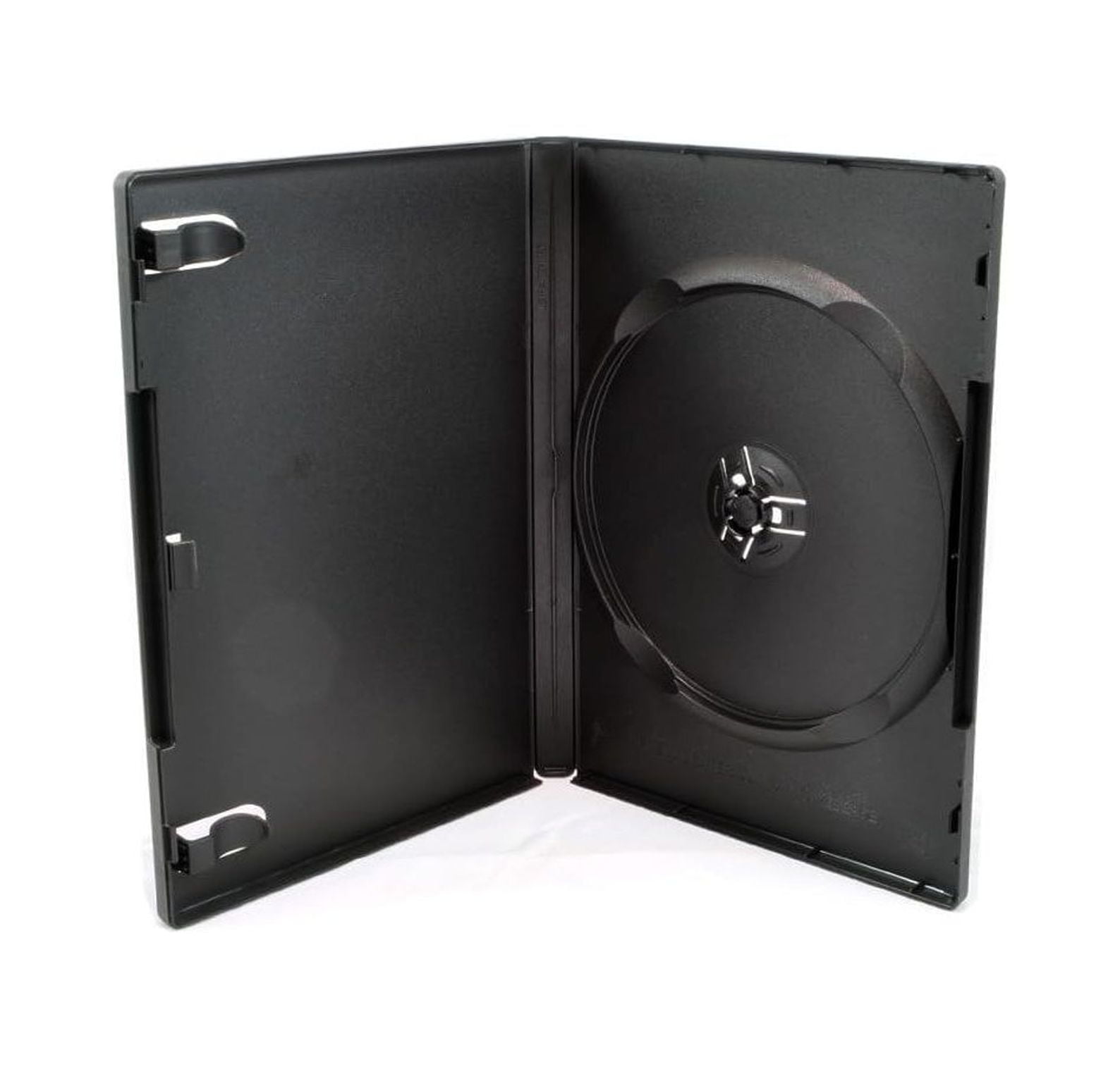 CodYinFI Standard 14mm Black Signle Disc Cases with Outter Clear Sleeve ...