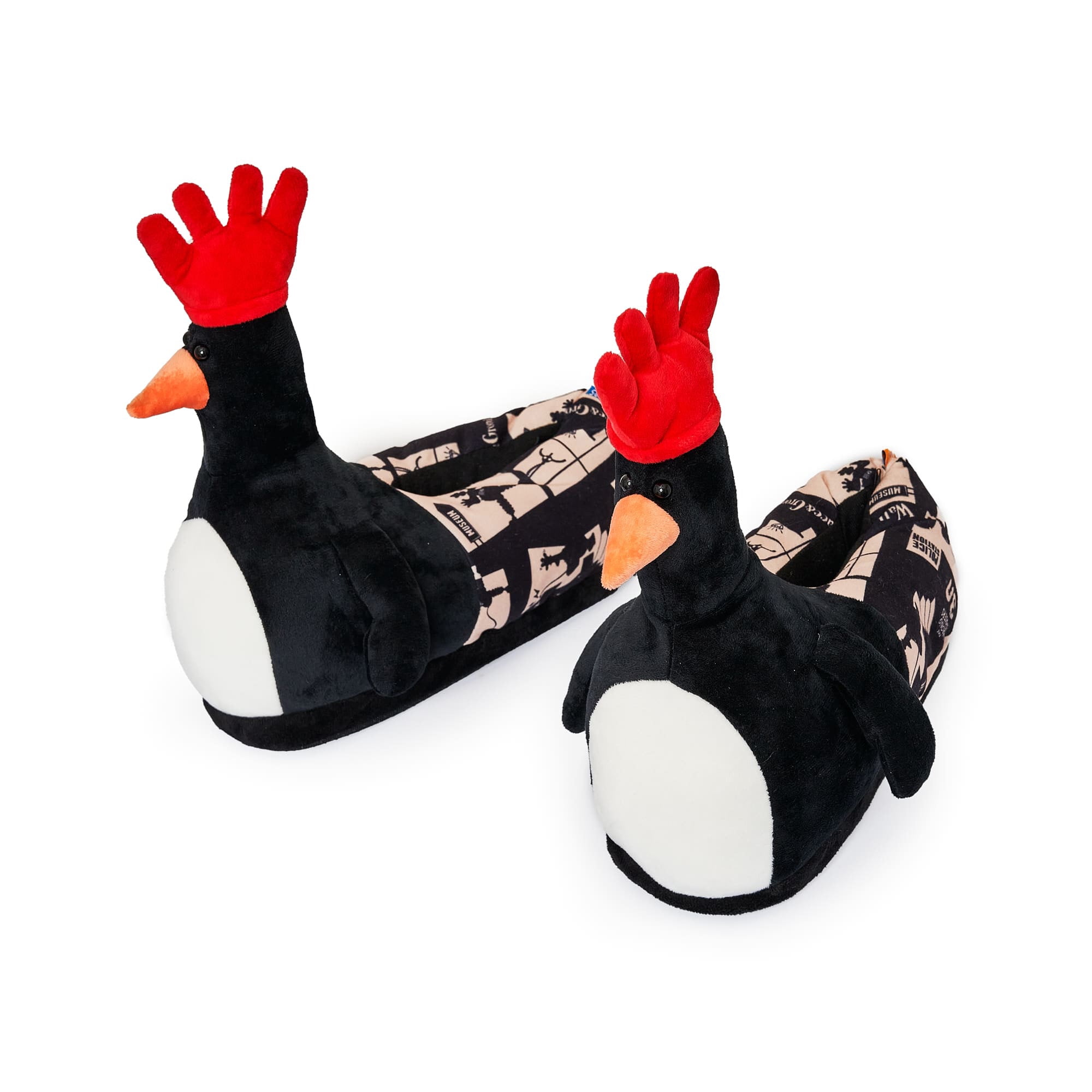 Coddies Feathers Mcgraw Wallace & Gromit Slippers-Large - Walmart.com