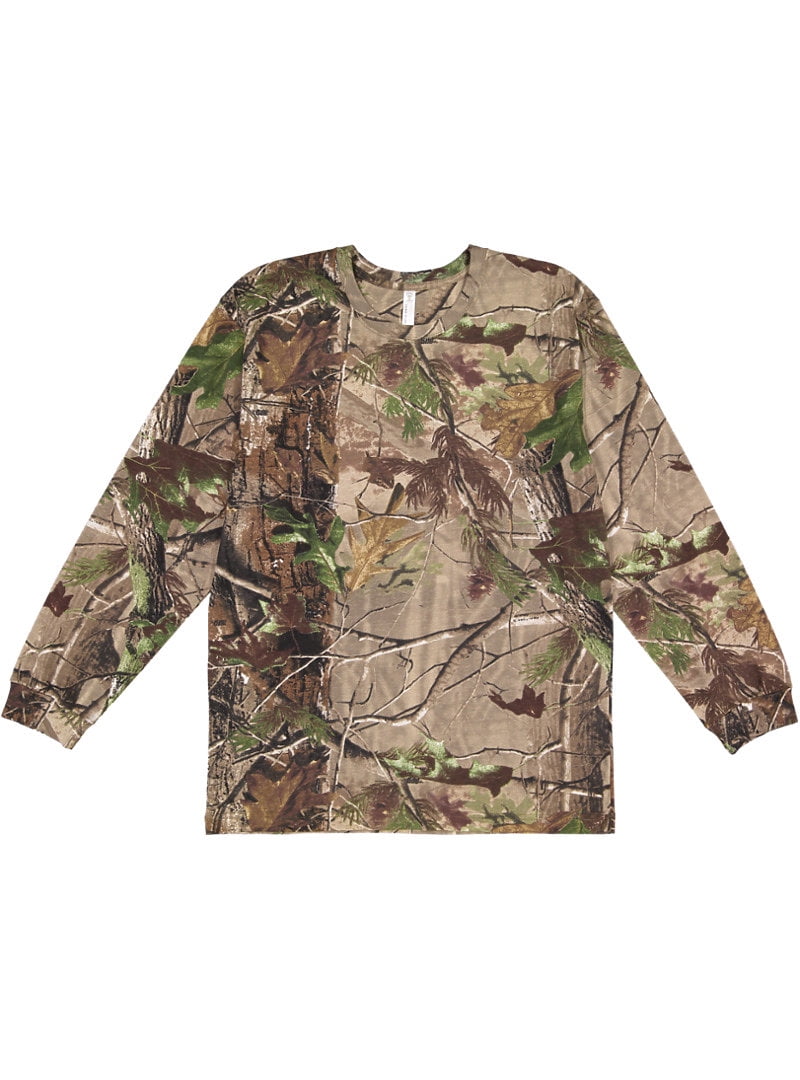 Code Five - Adult Realtree Camo Long Sleeve Tee - 3981 - Walmart.com