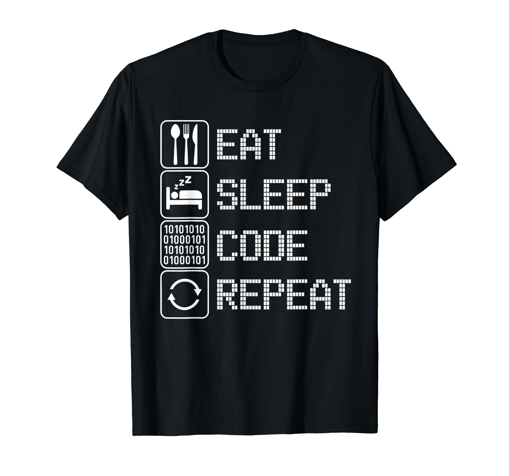 Code Funny Software Dev Retro Men T-Shirt - Walmart.com
