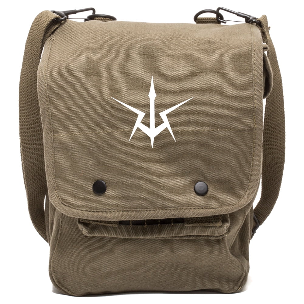 Code Geass Canvas Crossbody Travel Map Bag Case in Olive - Walmart.com