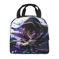 Code Geass Lelouch Lunch Bag Tote Bag Portable Insulated Lunch Box For Beach Camping Travel Work ...