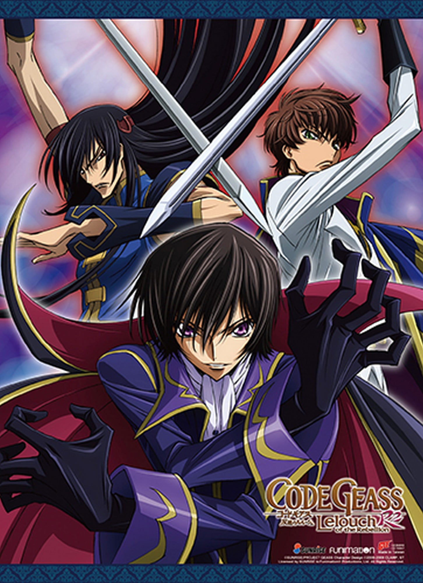 Code Geass R2 Lelouch Suzaku Lee Wall Scroll Walmart