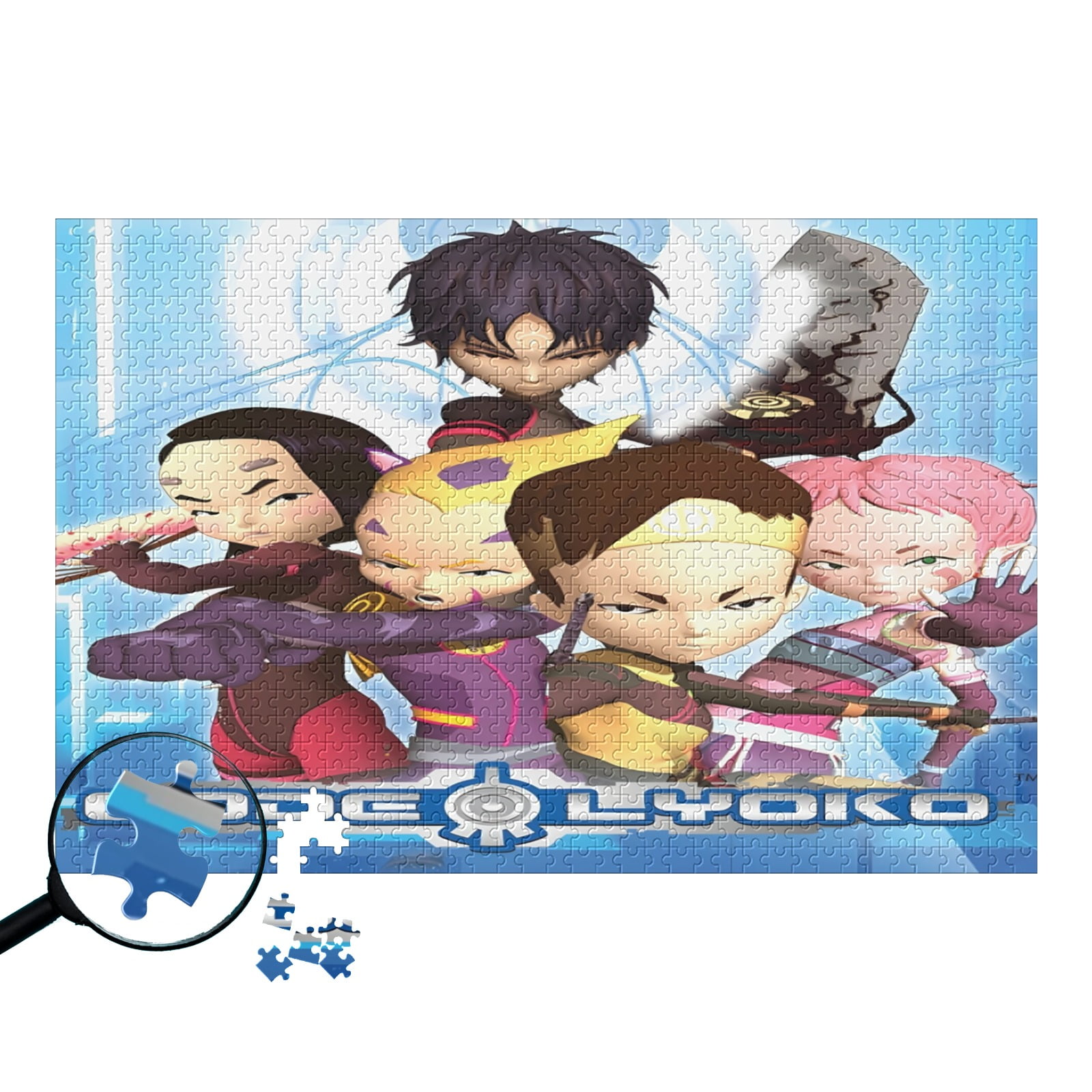 Code Lyoko Wooden Photo Puzzle.300 Pieces - Walmart.com