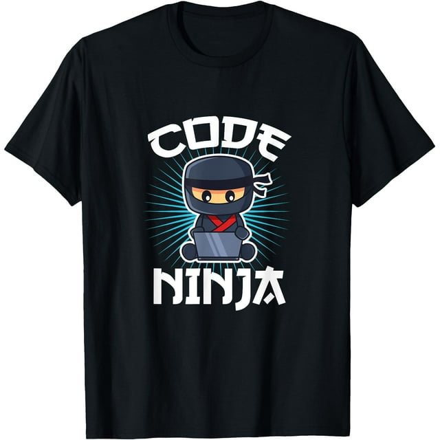 Code Ninja Programmer Coder Computer Programming Coding T Shirtdark Heather Colorsize Xl