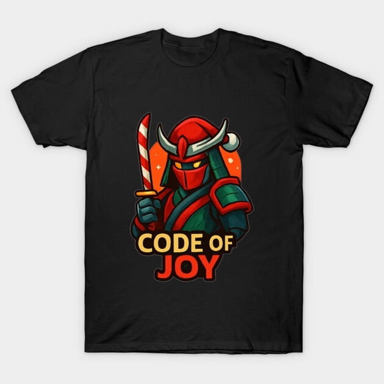 Code Of Joy Funny Computer Programmer Christmas Graphic, H40406 Unisex ...