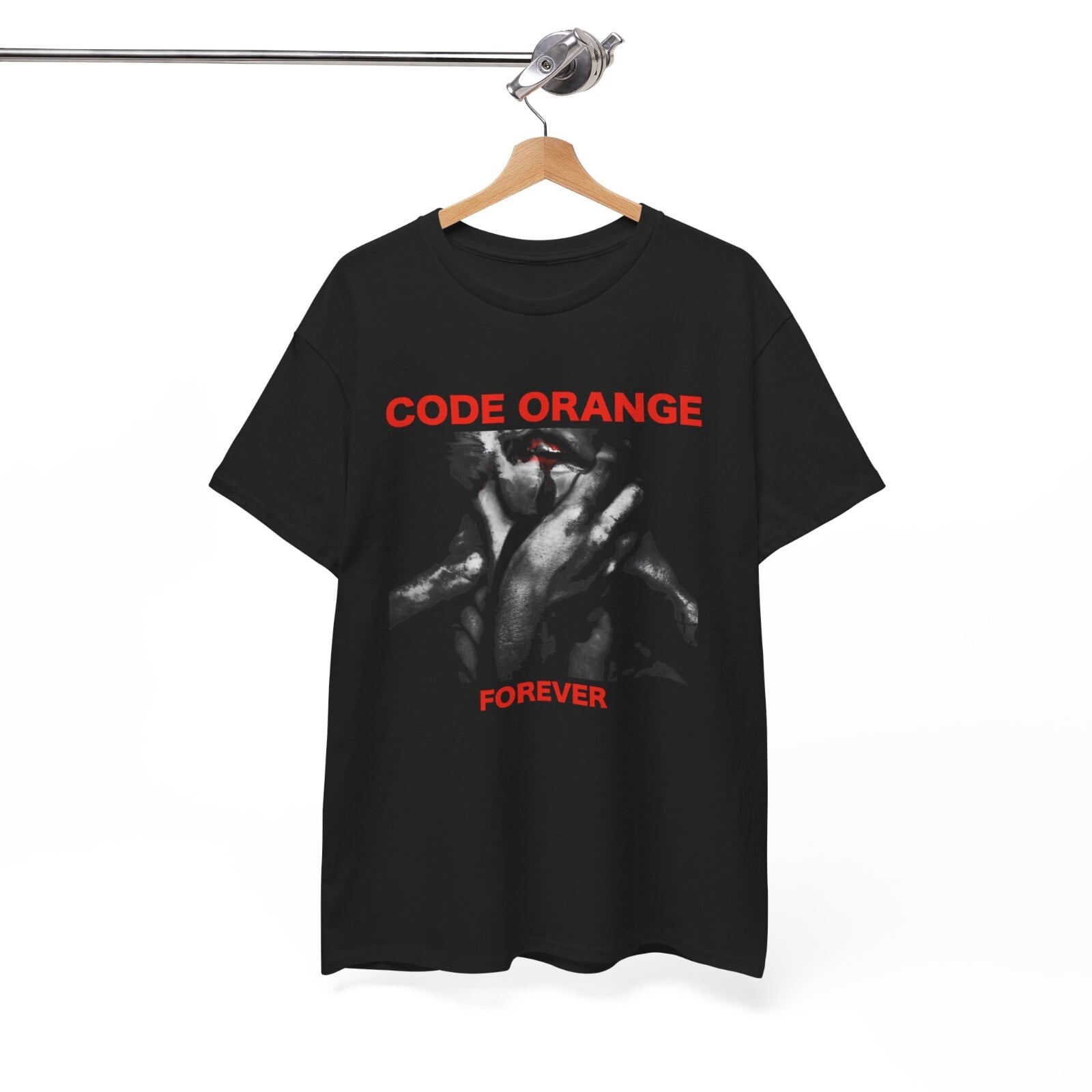 Code Orange Forever core American Red Logo Graphic T-Shirt - Walmart.com