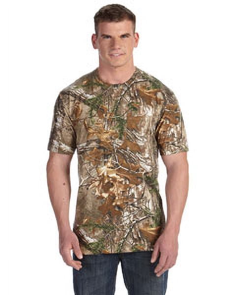 Code V Tee Shirt 3982 Crewn Men Licensed REALTREE Camouflage Pocket ...