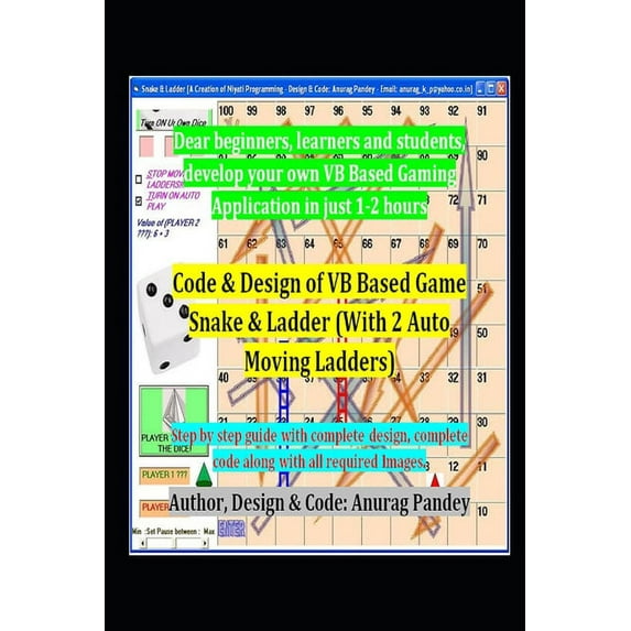 Code & Design of VB Based Game Snake & Ladder (With 2 Auto Moving ...