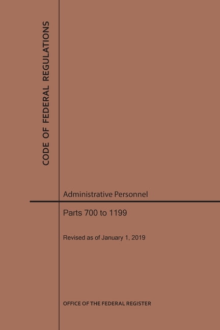 Code of Federal Regulations: Code of Federal Regulations Title 5 ...