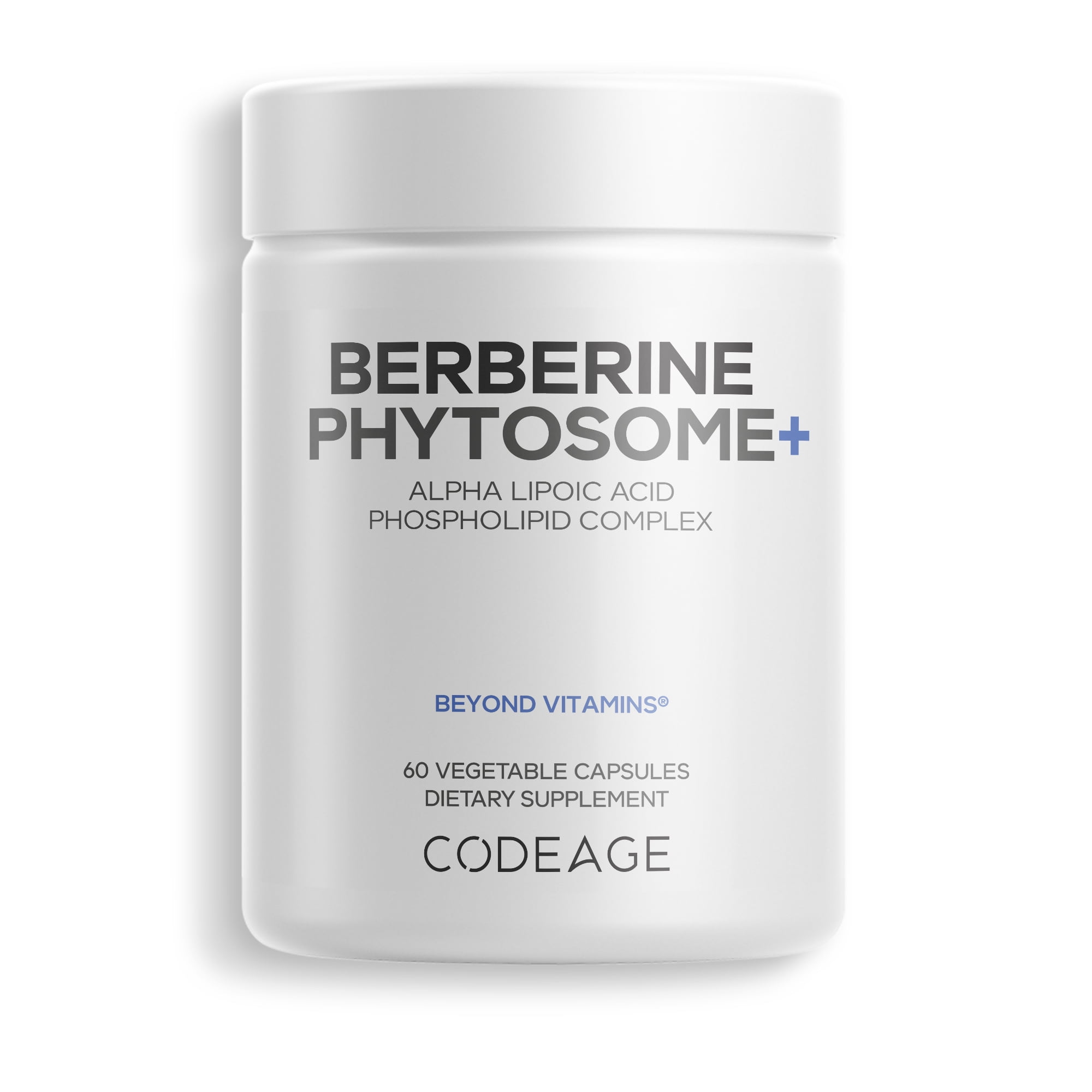 CODEAGE Berberine Phytosome Capsules, Indian Barberry Extract, Alpha ...
