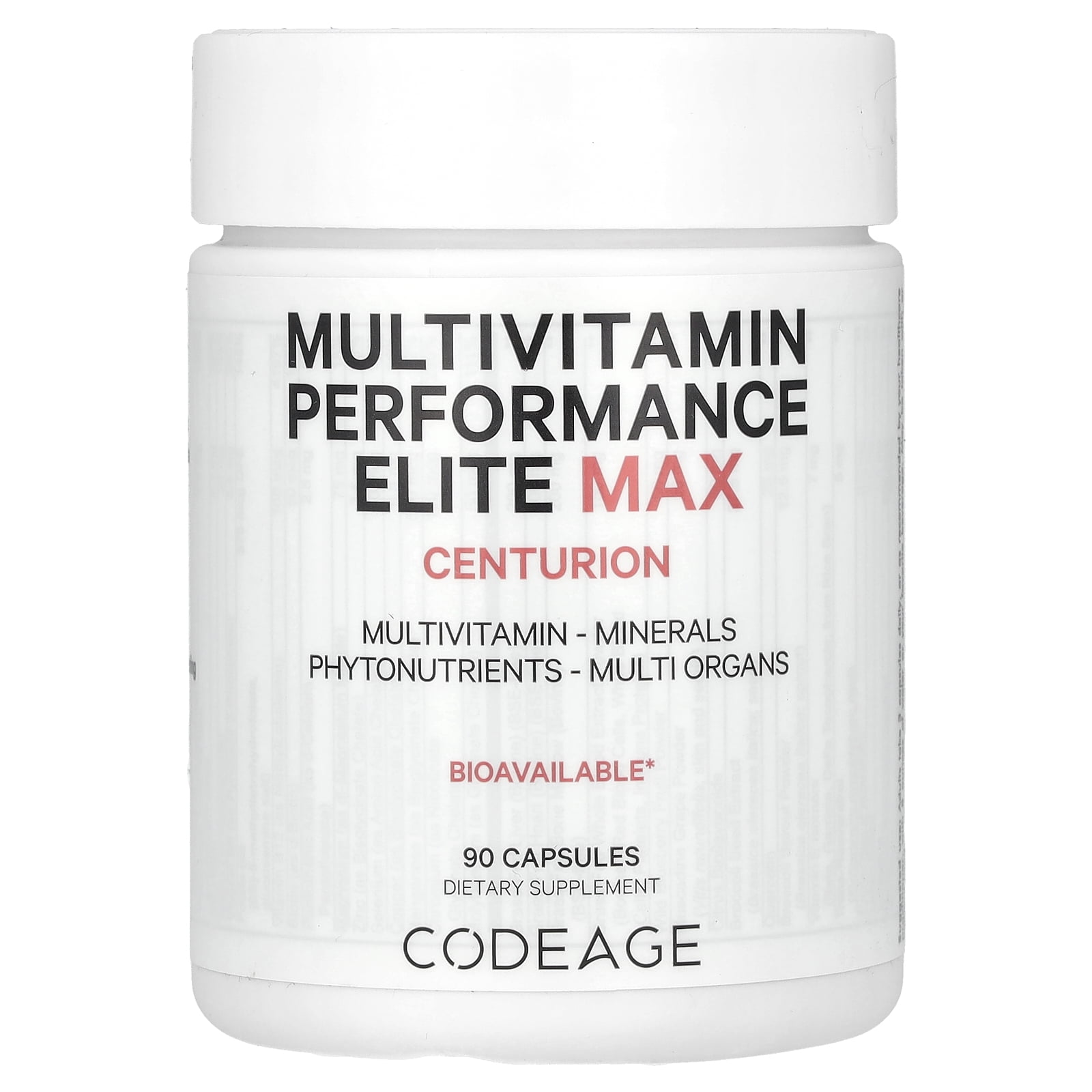 Codeage Multivitamin Performance Elite Max, 90 Capsules - Walmart.com