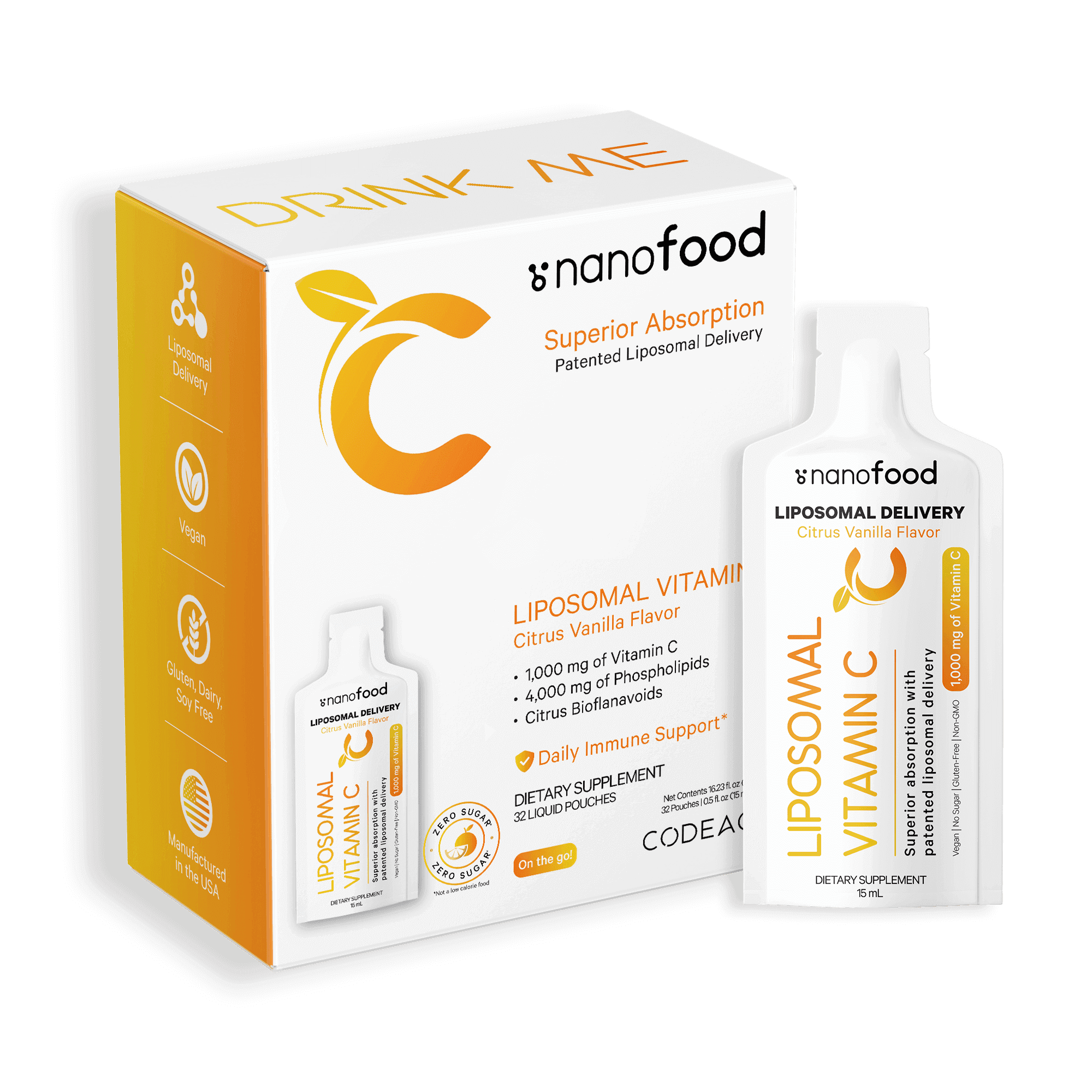 Liposomal Vitamin C Daily Care NUTRICODE