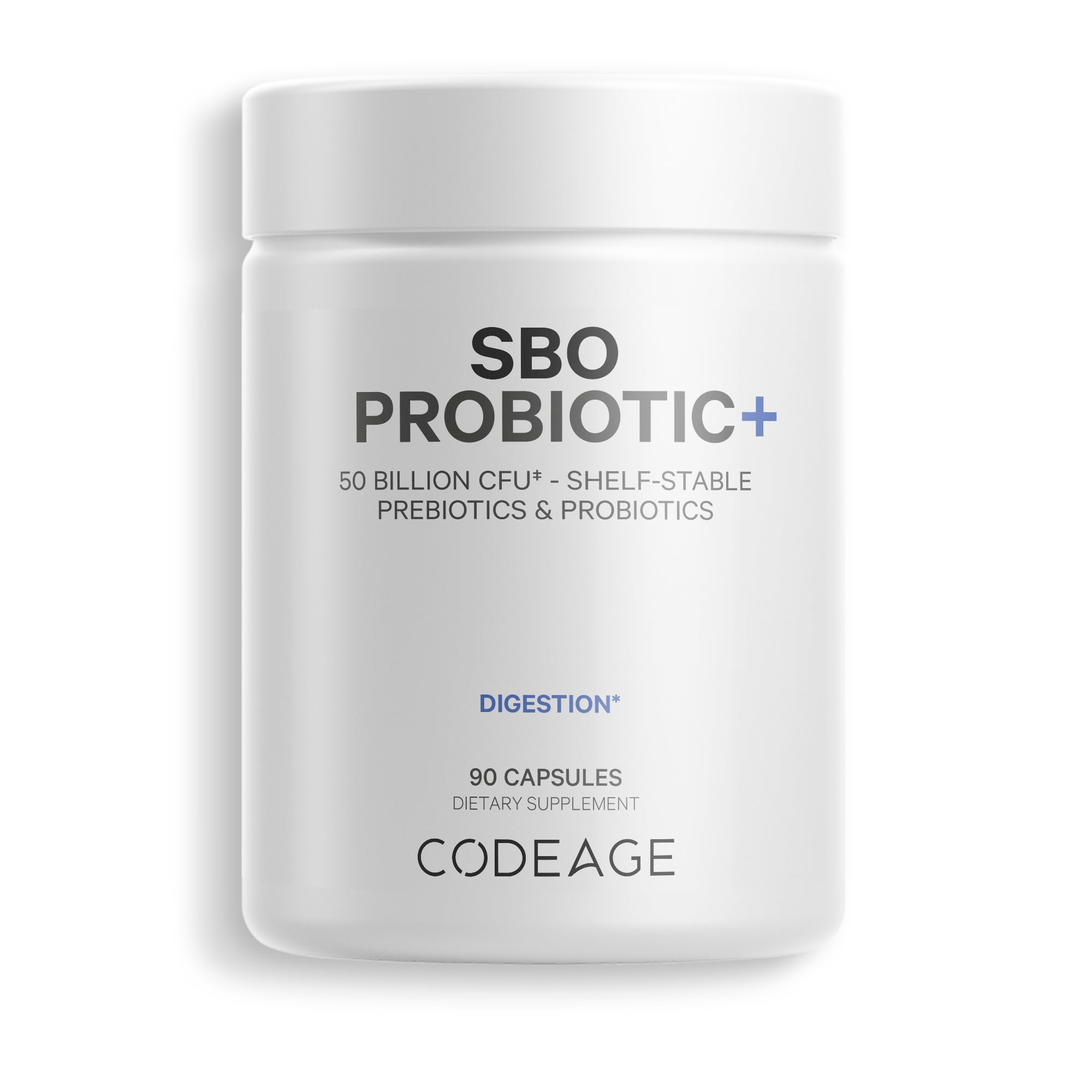 Codeage SBO Probiotics 50 Billion CFU, Soil-Based Organisms, Prebiotics ...