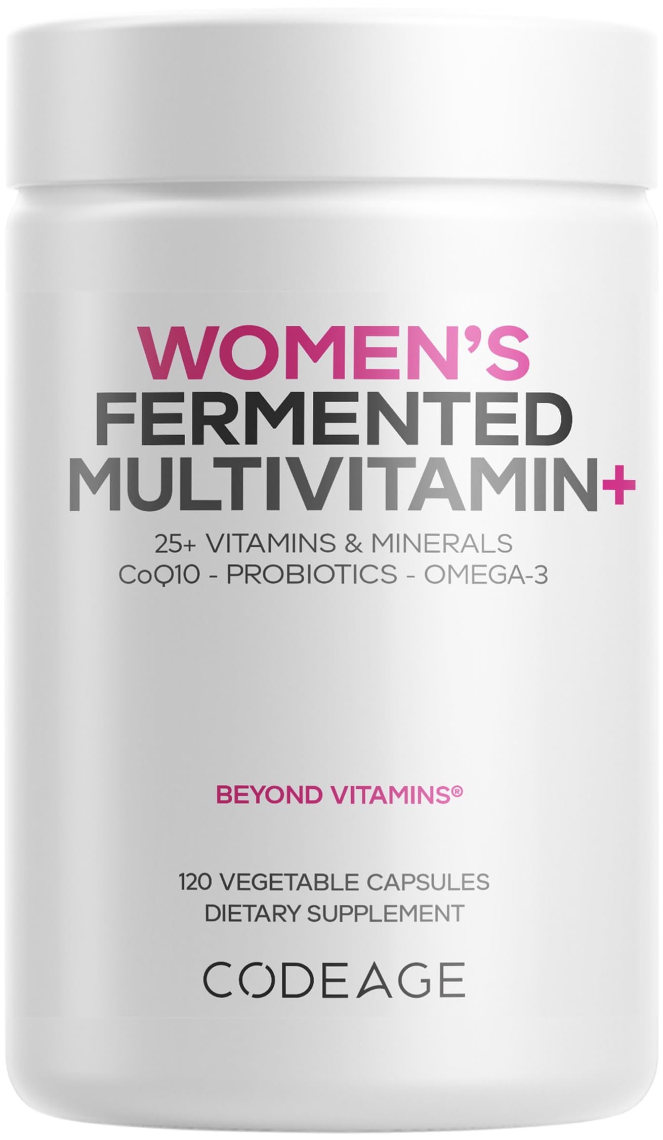 Codeage Women’s Daily Multivitamin, 25+ Vitamins & KMC2Minerals ...