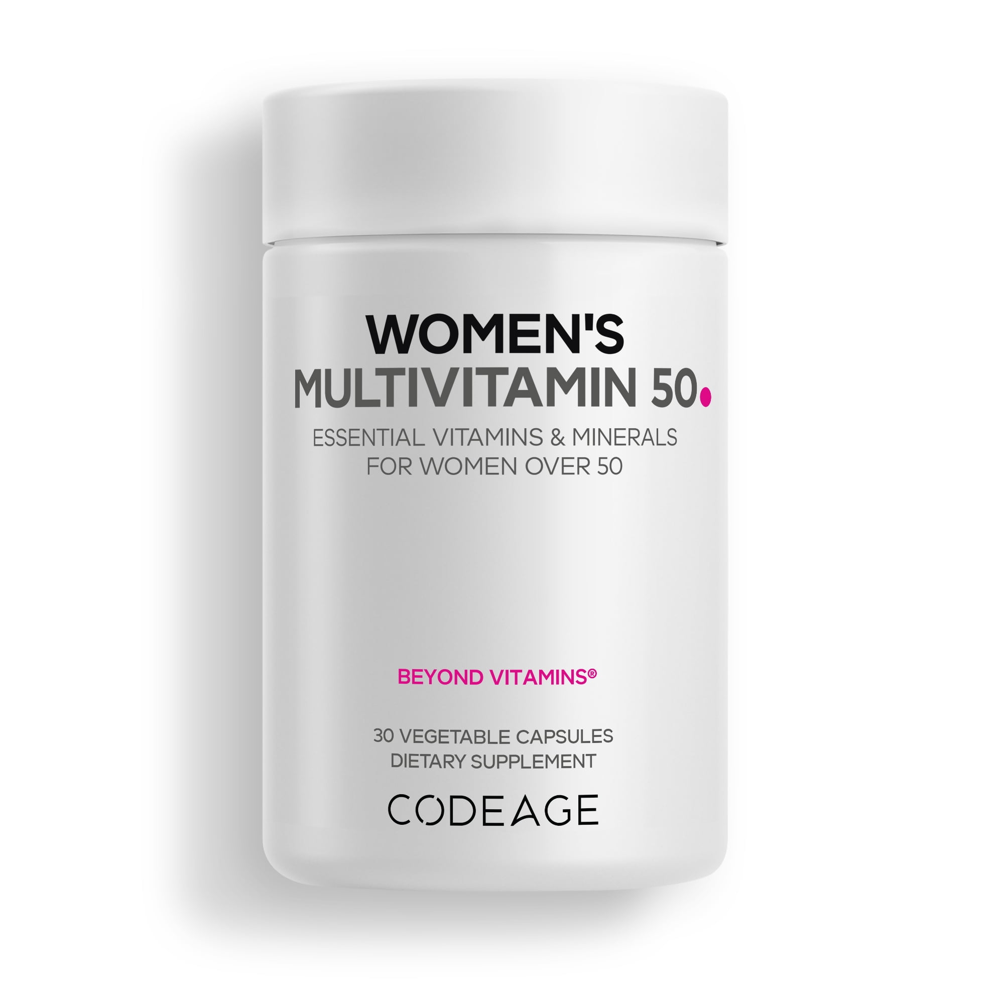 Codeage Women’s Multivitamin 50 - Essential Vitamins for Women Over 50 ...
