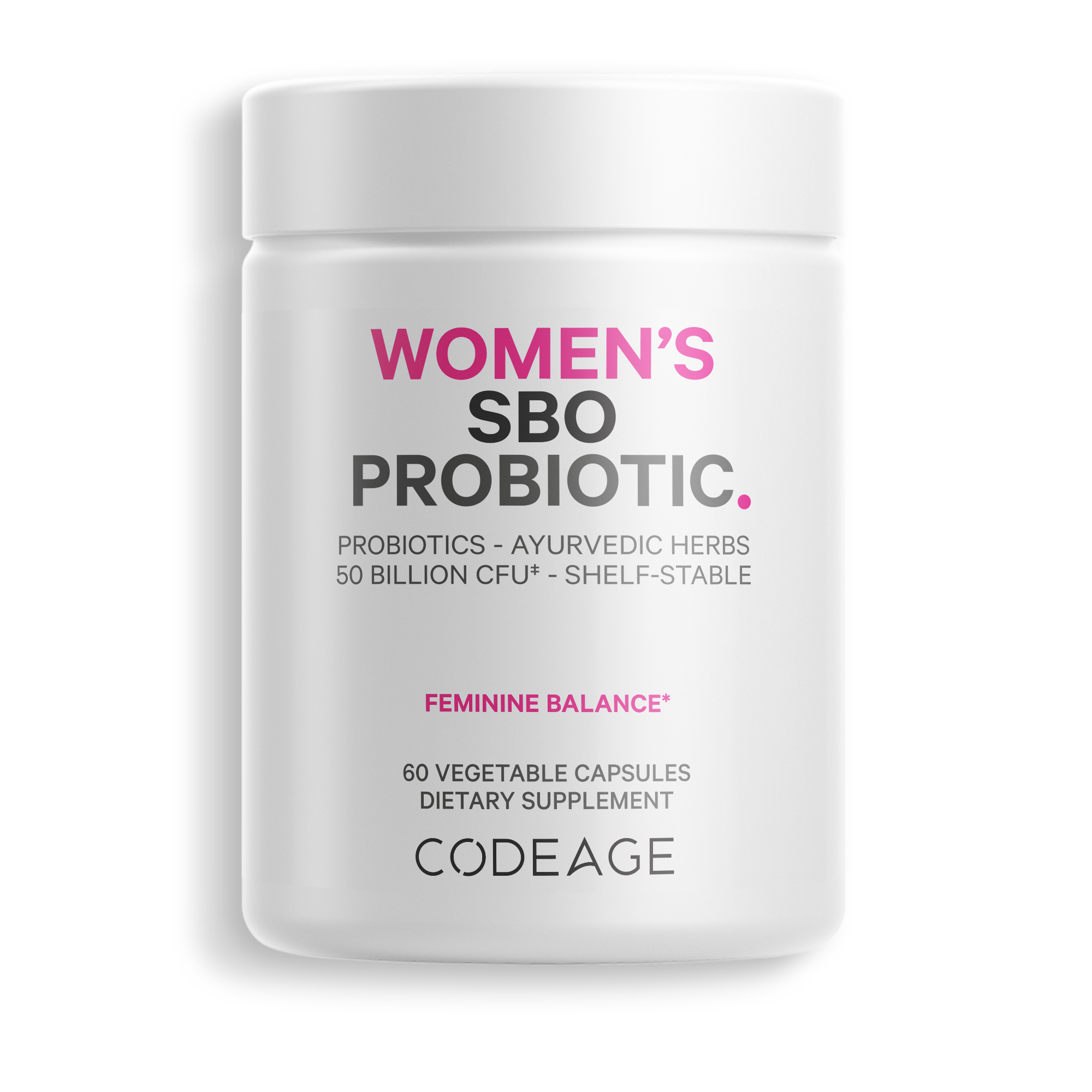 Codeage Skin Probiotics 50 Billion CFU & Prebiotics, Skin Ayurvedic ...