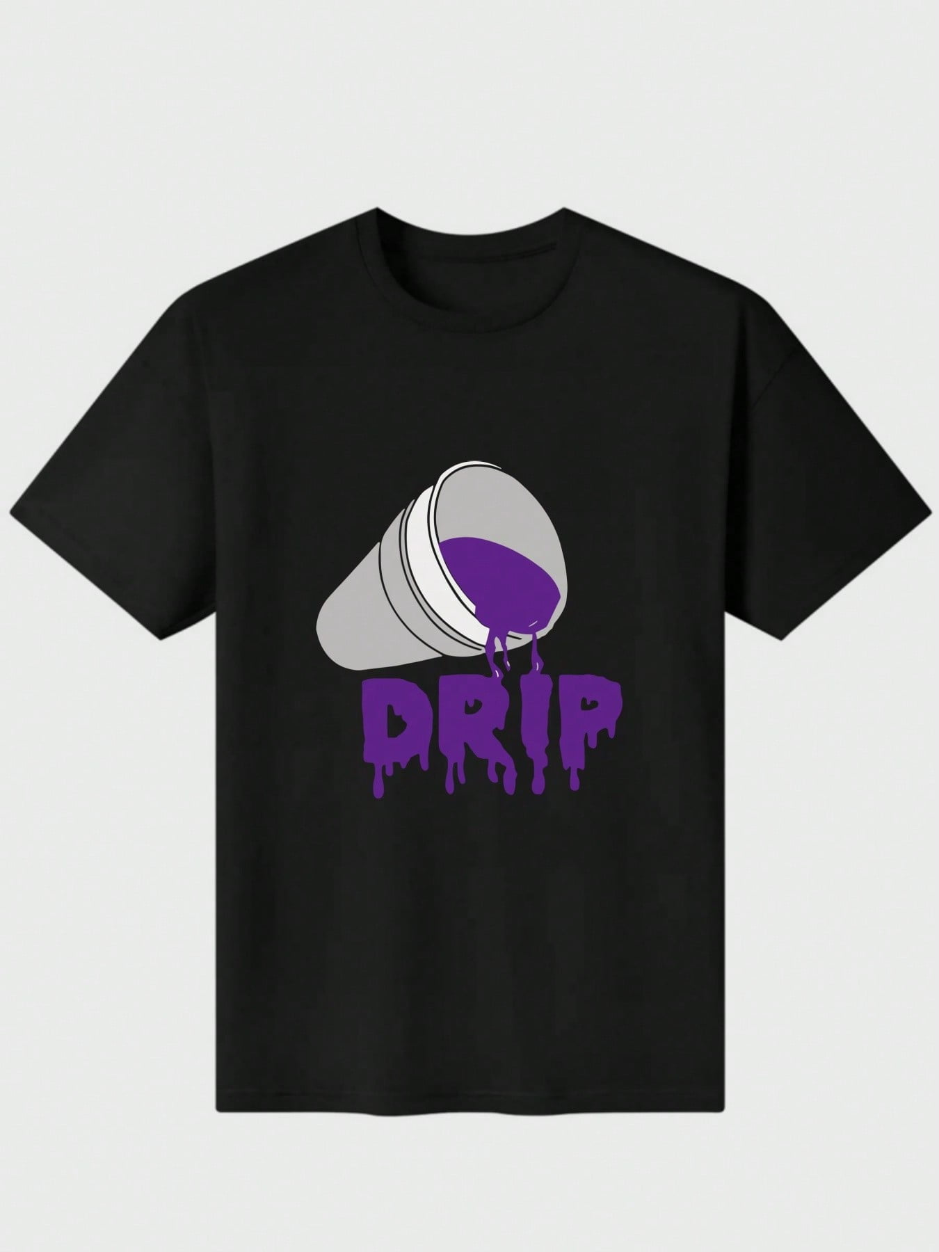 Codeine Dream Drip Purple Hip Hop Rap Social Media T-Shirt Casual ...