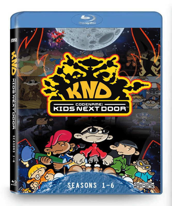 Codename: Kids Next Door Seasons 1-6, Animation & Cartoons, 3BD Box Set ...