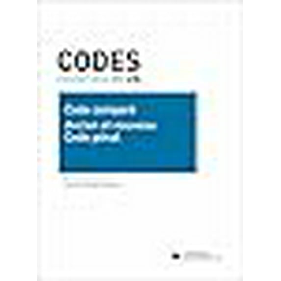 Codes essentiels 2024 - Code comparé Ancien et nouveau Code pénal - Walmart.com