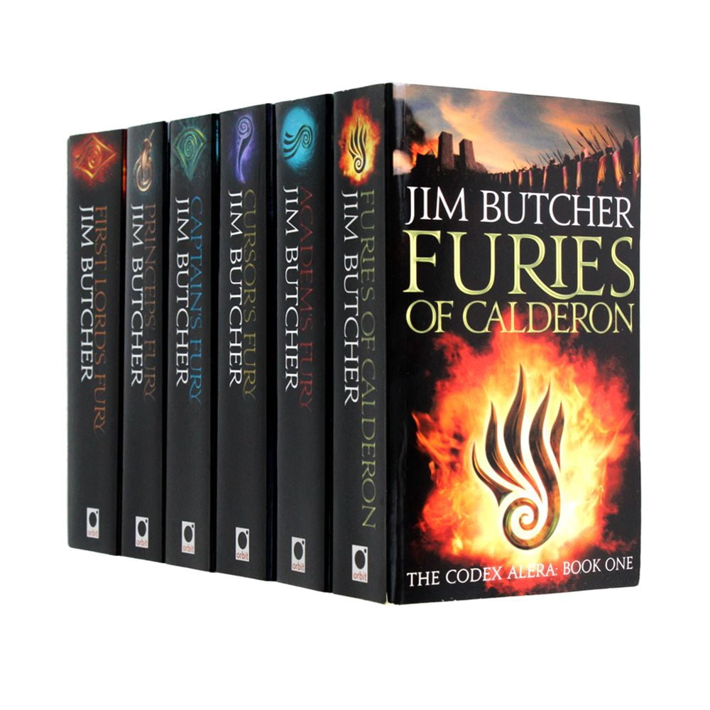 The Codex Alera Series 6 Books Collection Set By Jim Butcher - Walmart.com