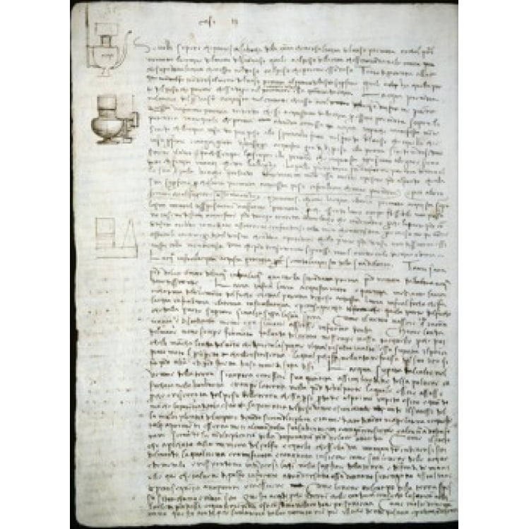 Codex Leicester: Water Pressure Theories Leonardo da Vinci 1452-1519 ...