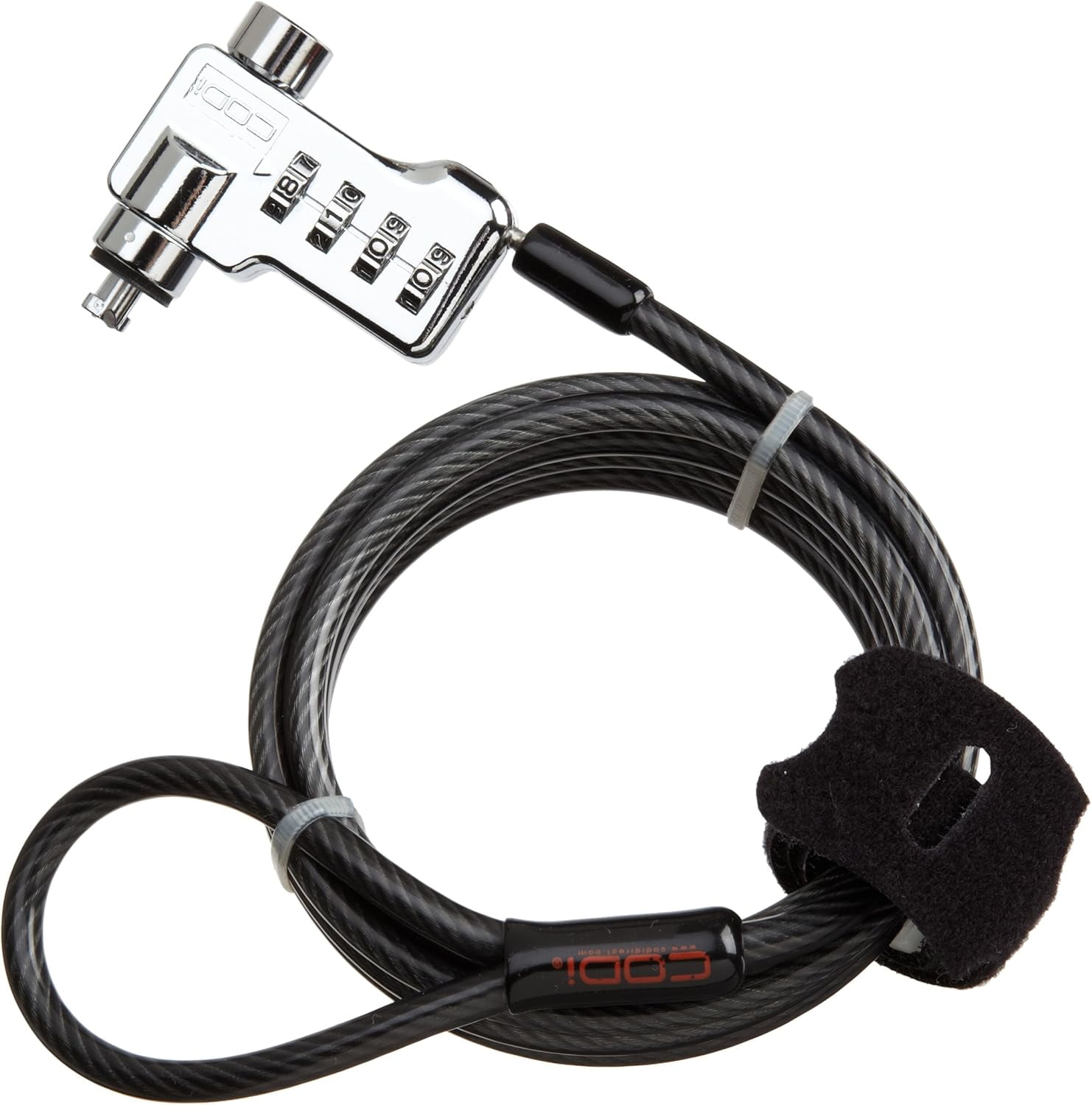 Codi 4-digit Combination Notebook Computer Titanium Cable Lock for Pc ...