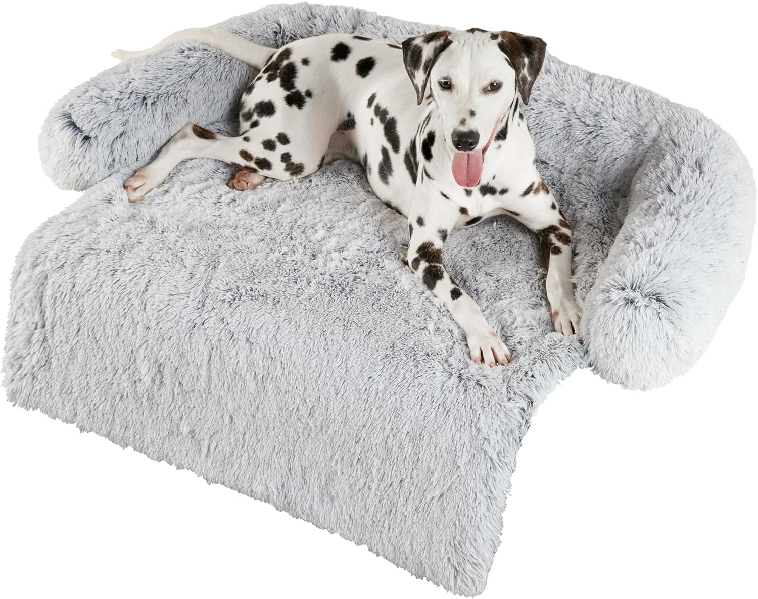 Codi Dog Bed for Couch - Calming Dog Beds for Large Dogs, Fluffy Plush ...