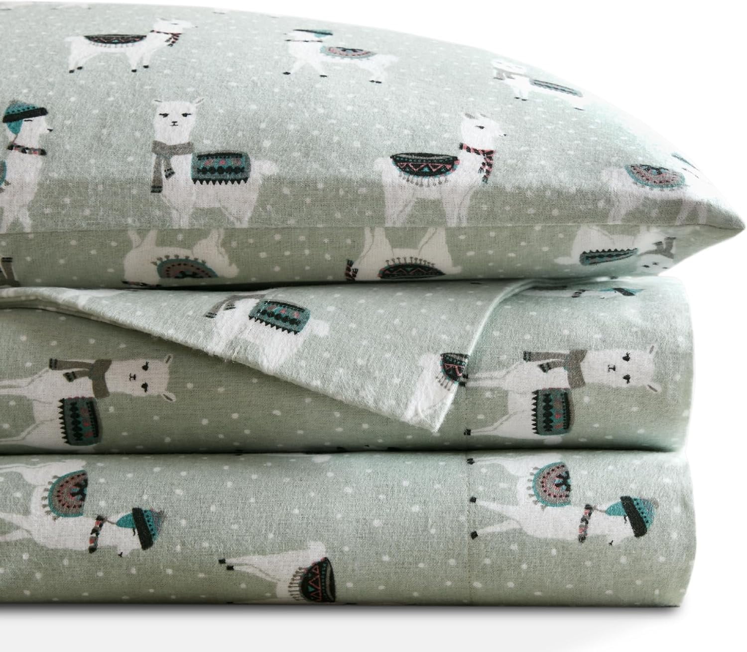 Codi Flannel Sheets Full Size- 4 Pieces Ultra Soft Flannel Sheet Set ...