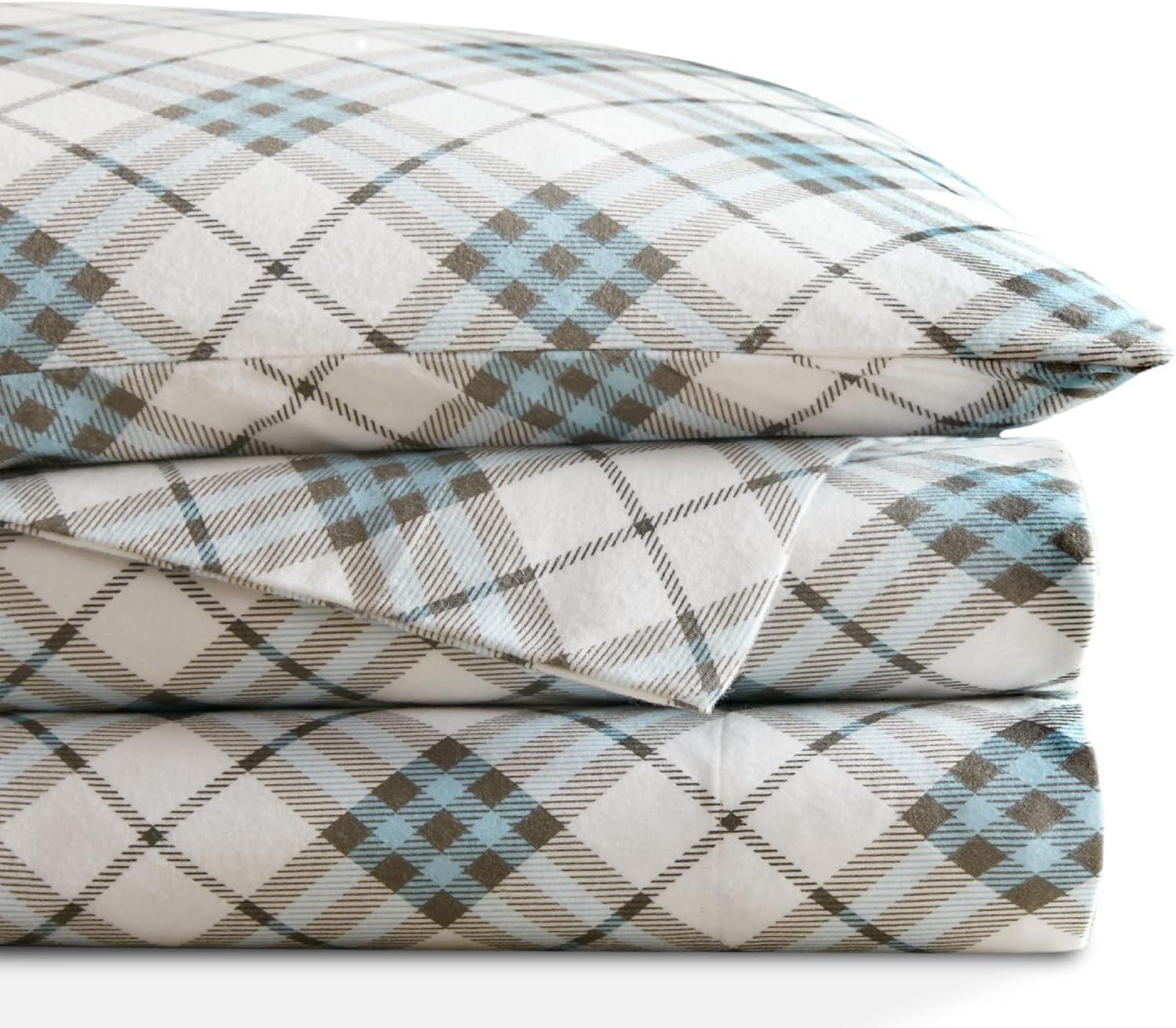 Codi Flannel Sheets King Size- 4 Pieces Ultra Soft Flannel Sheet Set ...