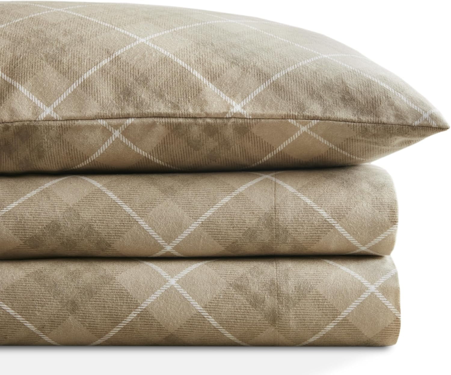 Codi Flannel Sheets Twin Size- 3 Pieces Ultra Soft Flannel Sheet Set ...