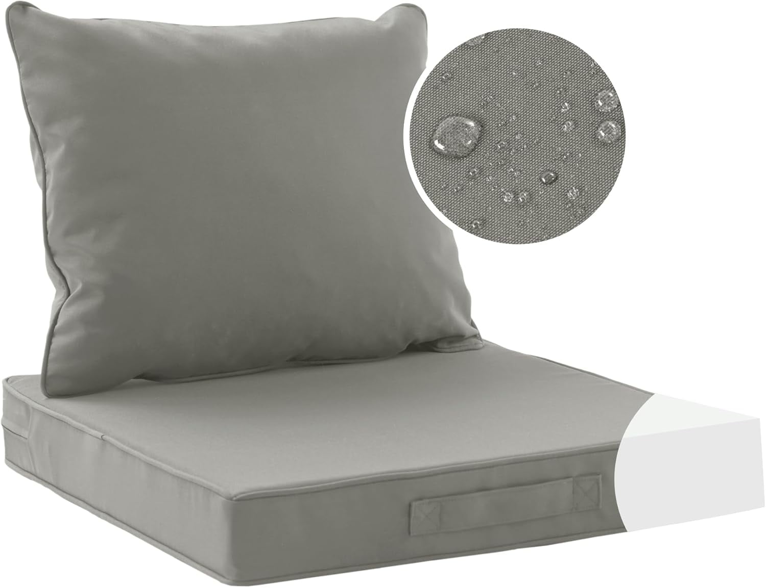 Codi Outdoor Cushions for Patio Furniture 22x22, Waterproof Replacement ...