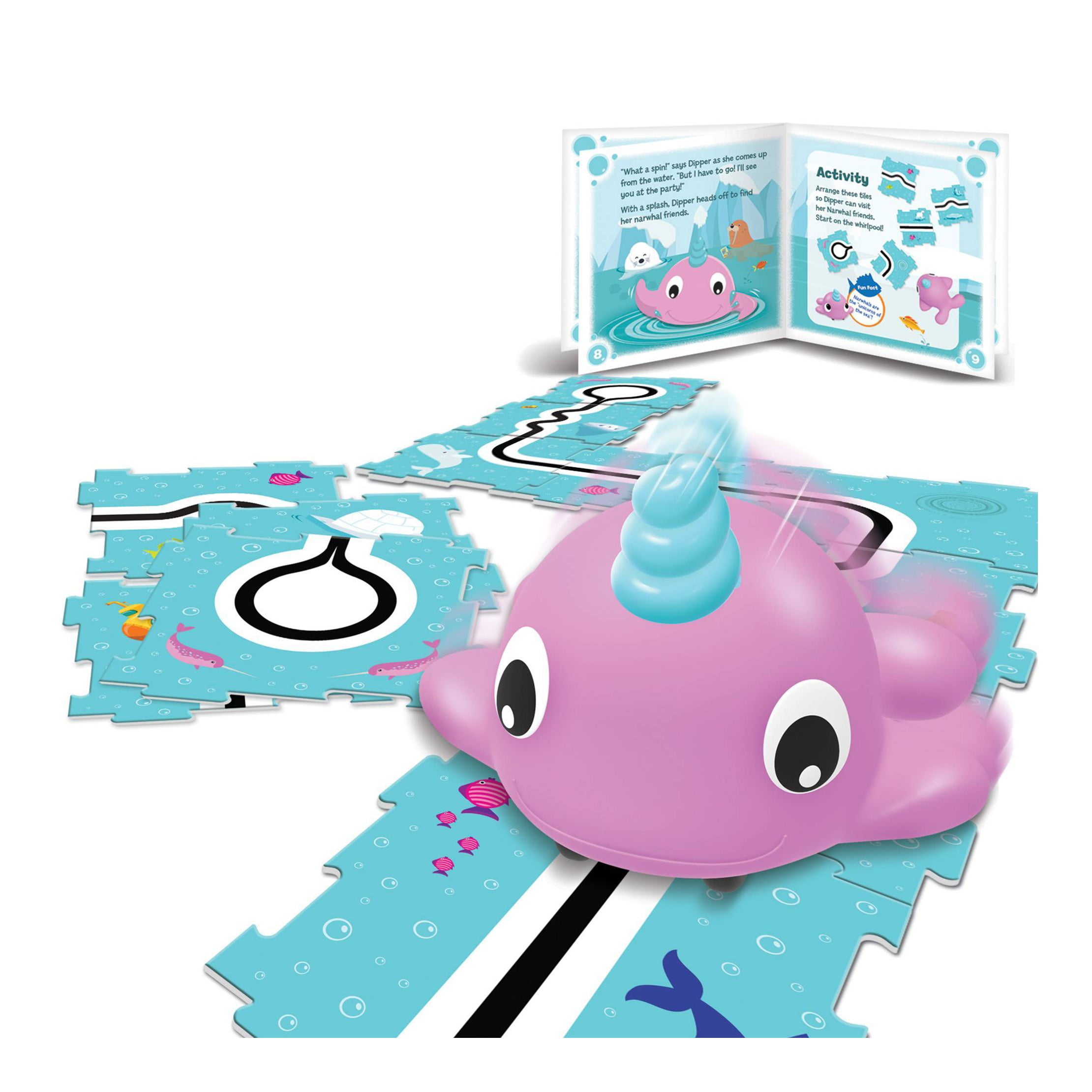 Coding Critters Go-Pets - Dipper the Narwhal - Walmart.com