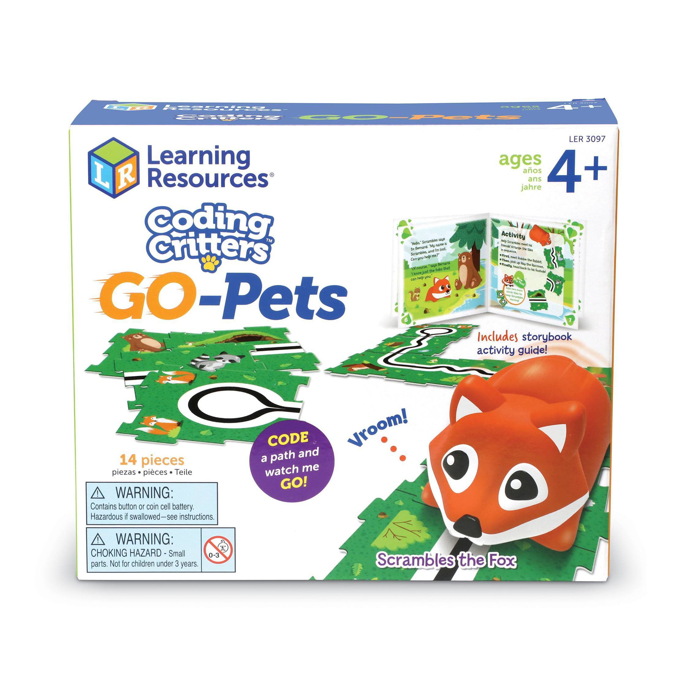 Coding Critters Go-Pets - Scrambles the Fox - Walmart.com