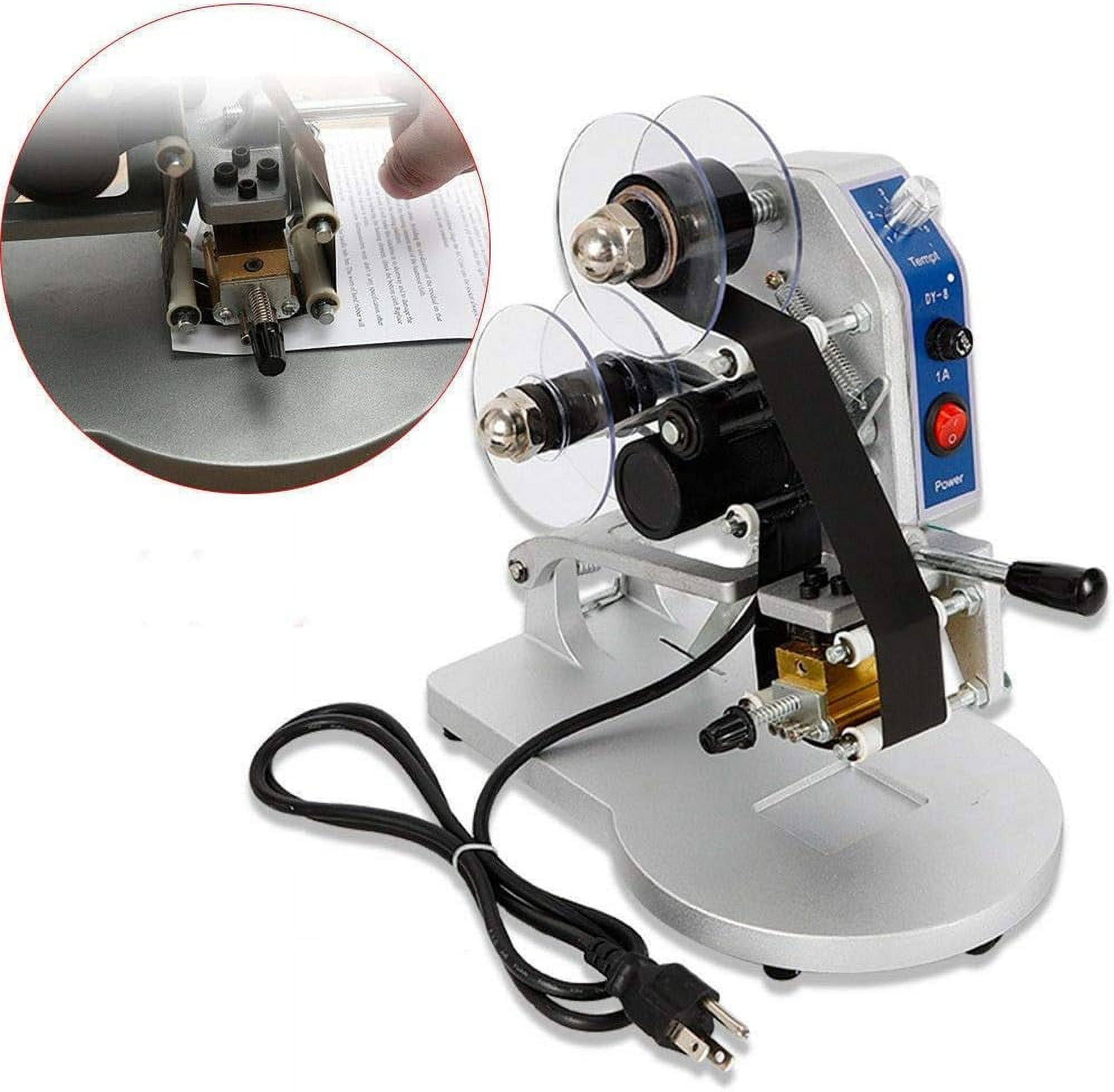 Coding Machine Date Label Hot Stamp Printer, 110V Electric Hot Stamp ...