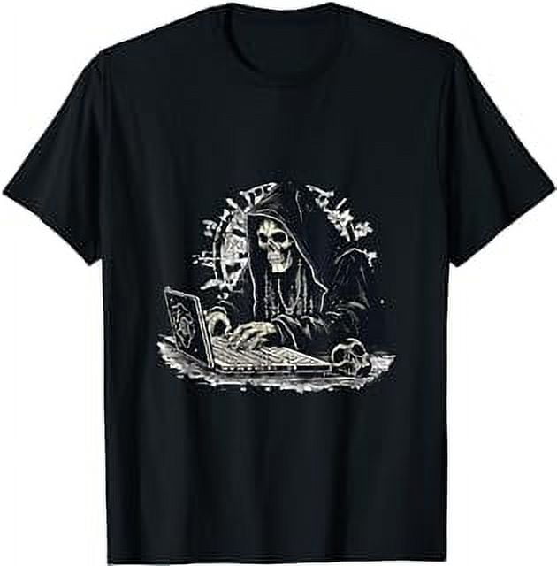 Coding Skeleton Gothic Web Developer Programmer T-Shirt - Walmart.com