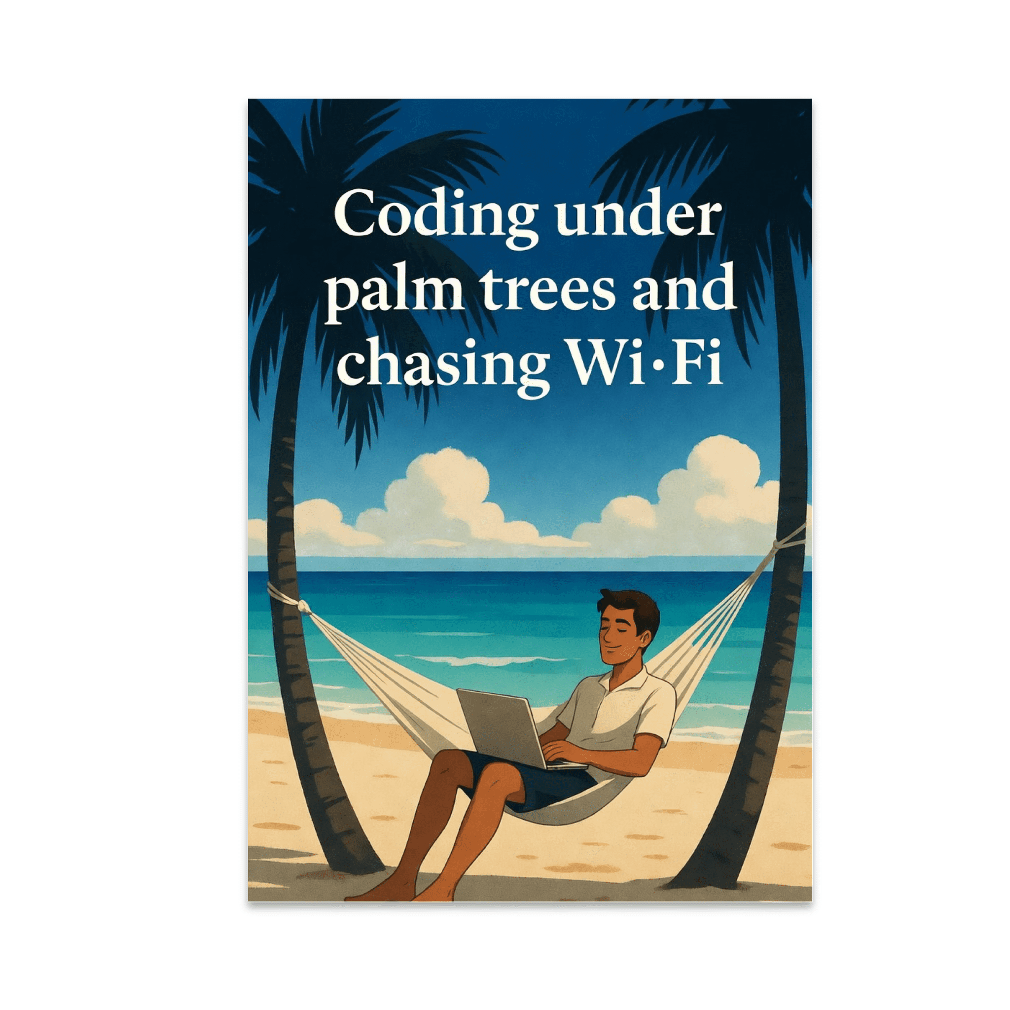 Coding Under Palm Trees and Chasing Wi-Fi - Nomadic Coder - 13x19 ...
