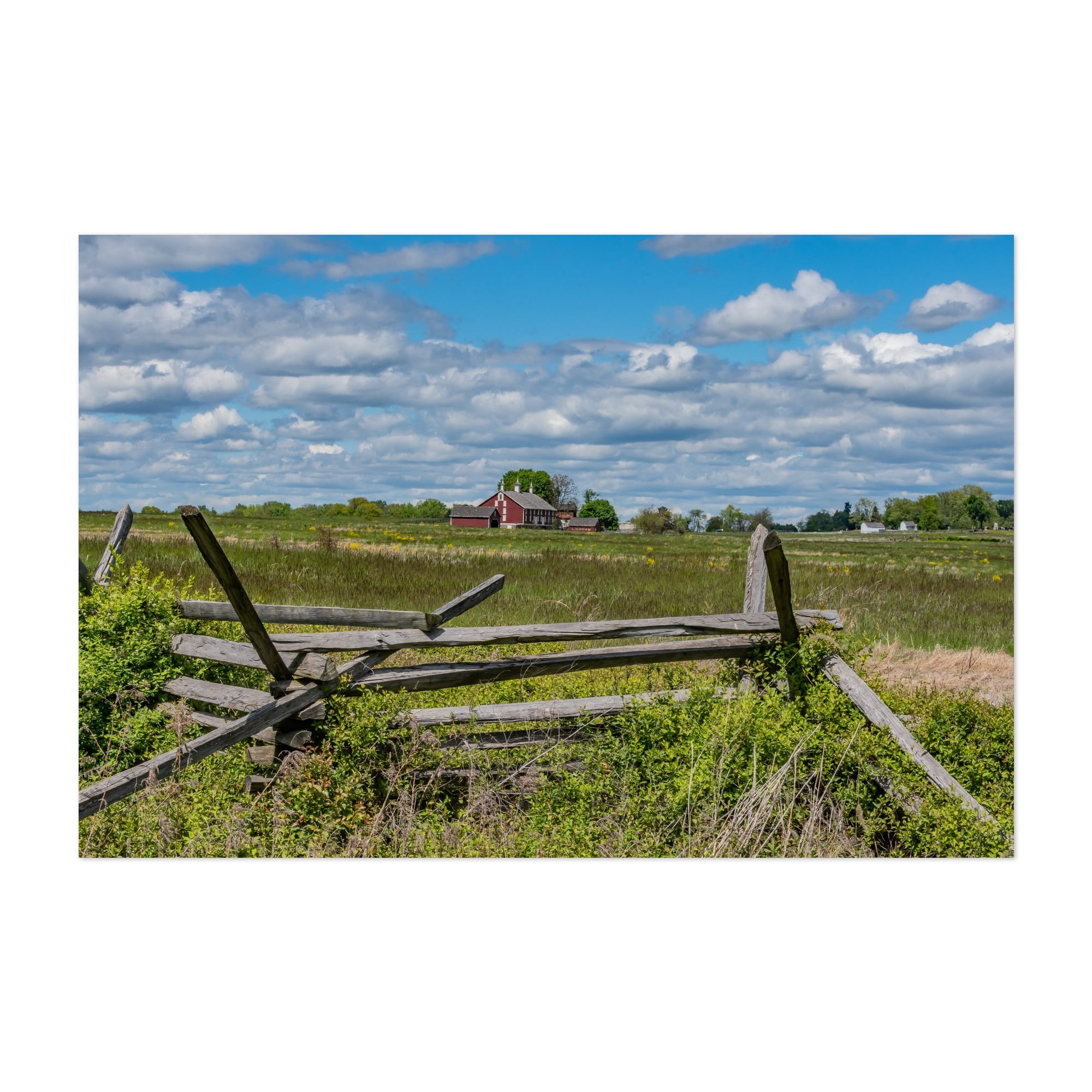 The Codori Farm on a Brisk Spring Morning - Gettysburg Pennsylvania ...