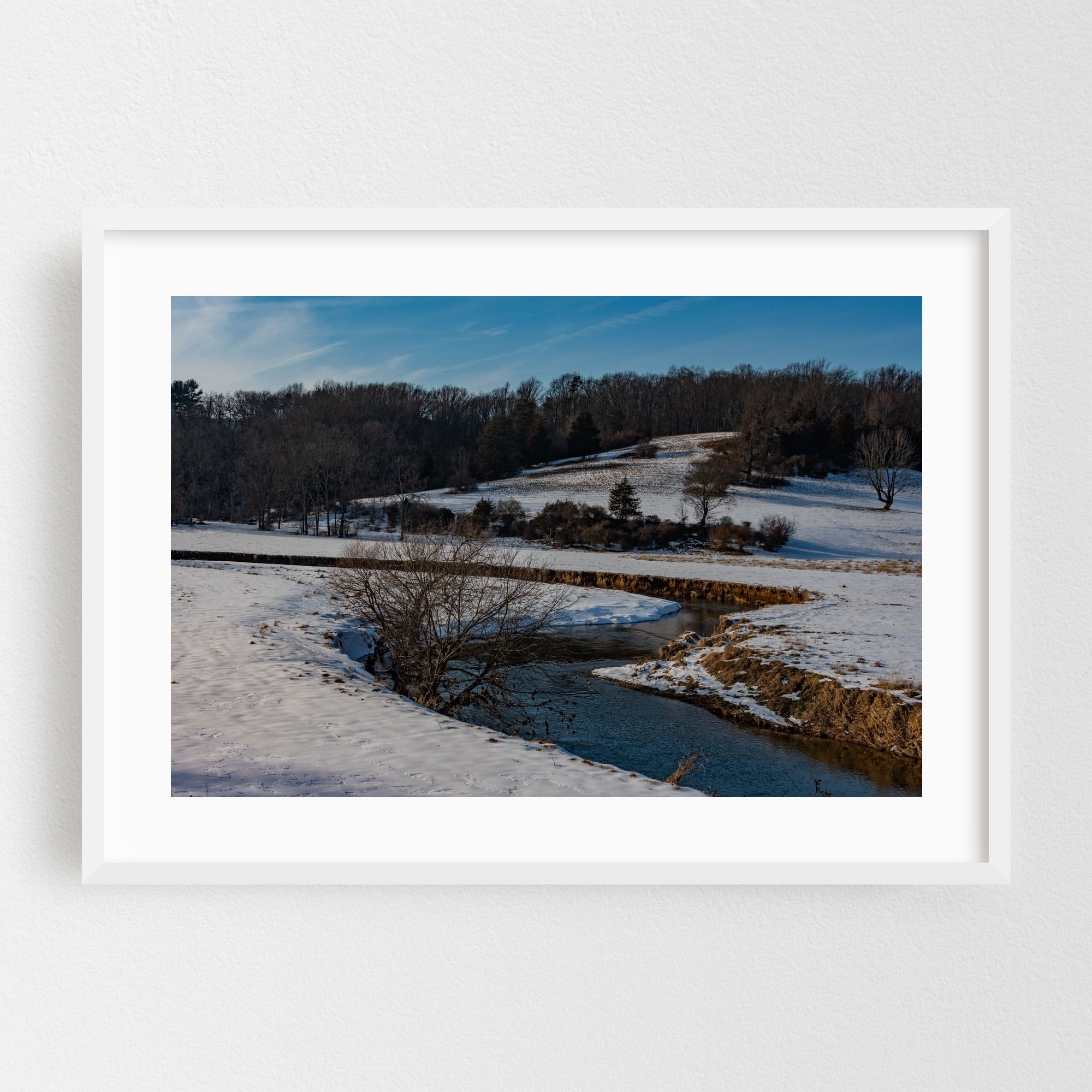 The Codorus Creek on a Frigid Day - Seven Valleys Pennsylvania ...