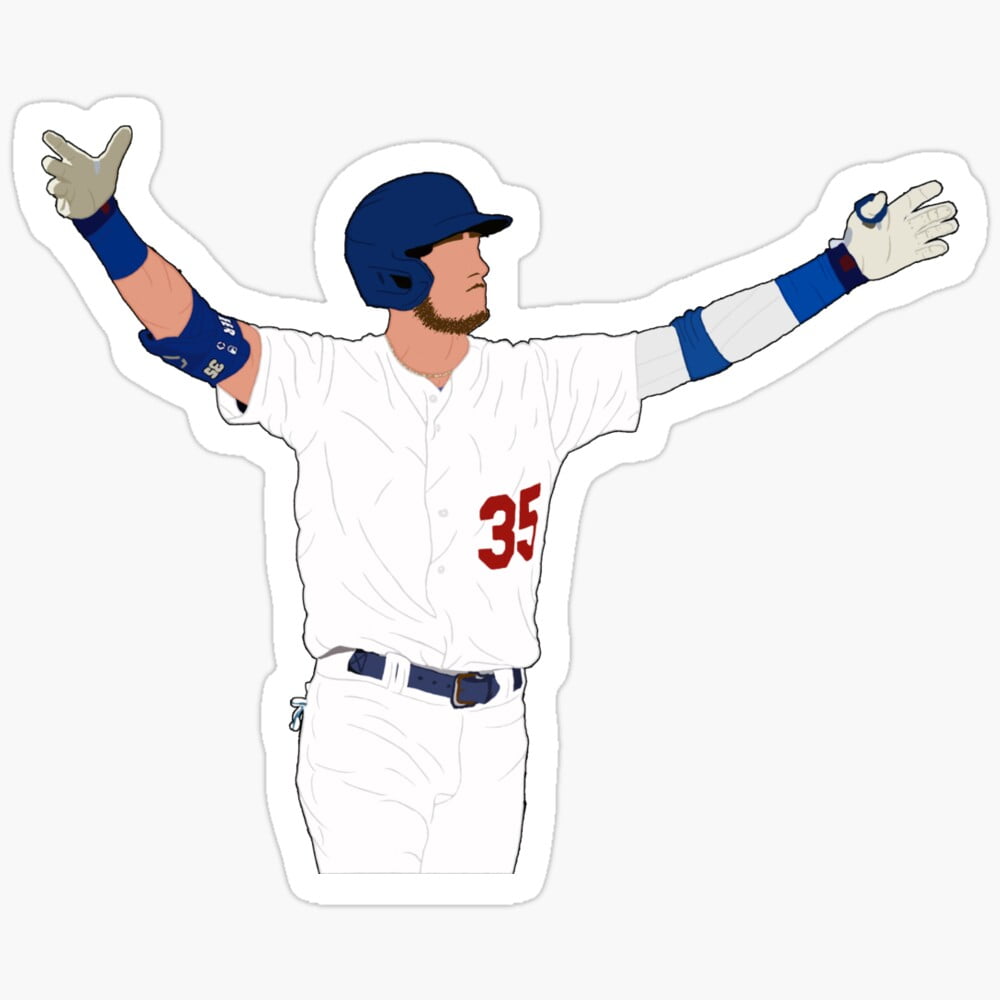 Cody Bellinger Home Run La 35 Sticker Baseball Sticker, Football ...