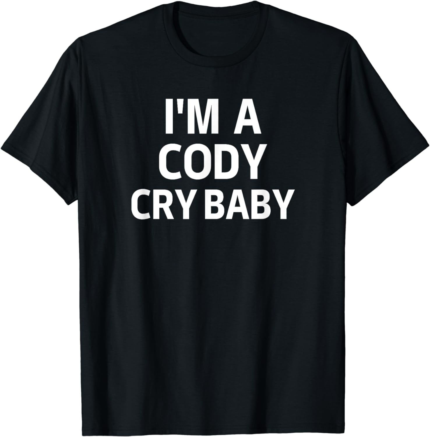 Cody Cry Baby - Rhodes Cry Baby - Wrestling T-Shirt - Walmart.com