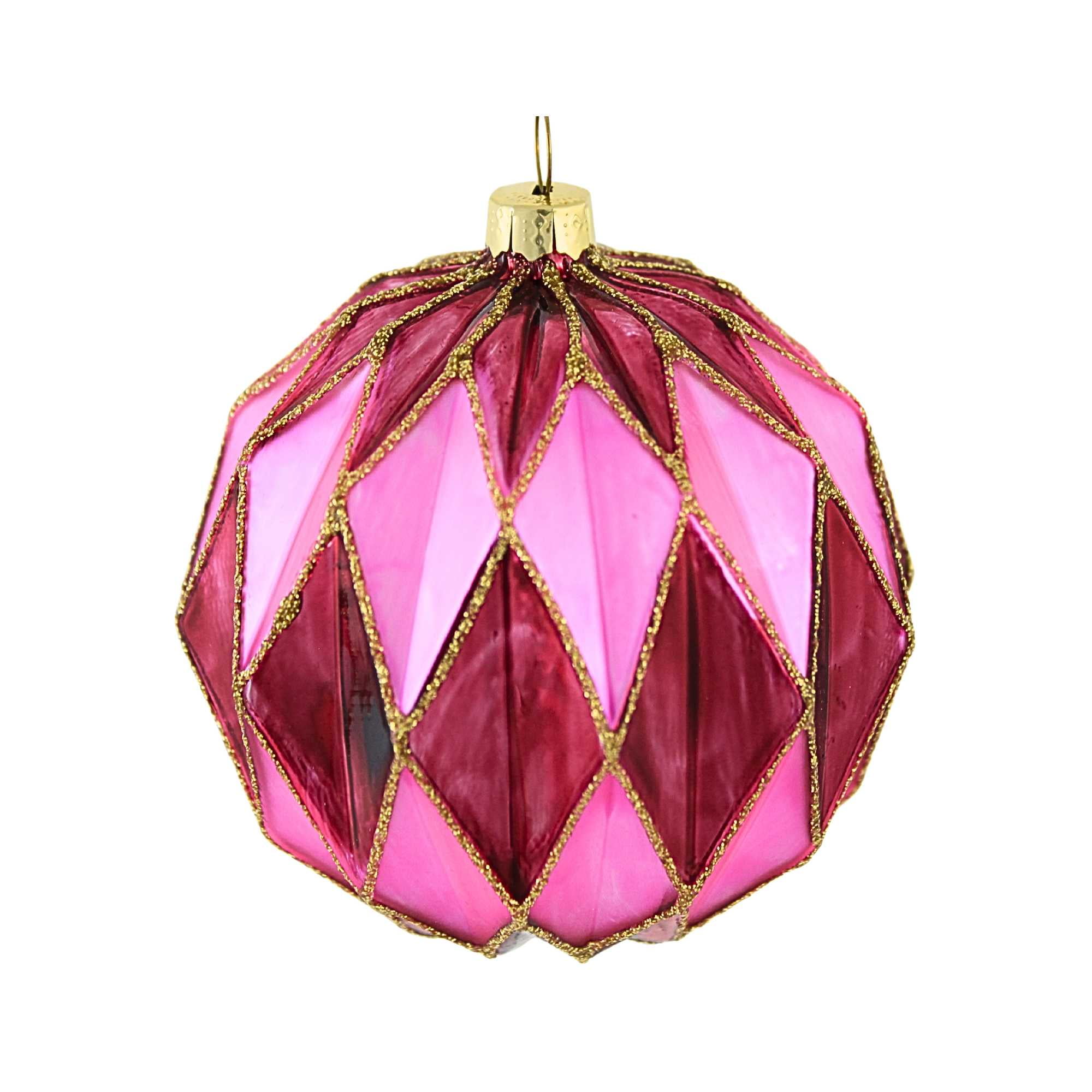 Cody Foster 2.50In Midcentury Diamond Baubles Small, Glass, Honeycomb ...