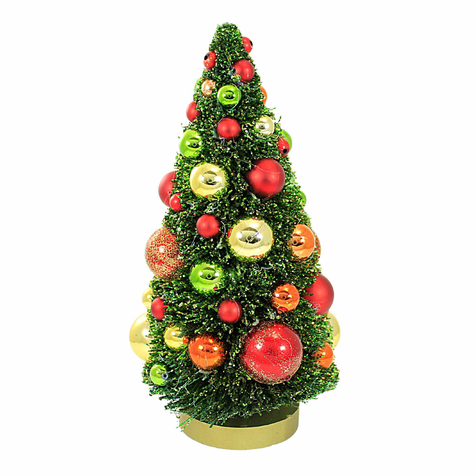 Cody Foster 10.50In Bottle Brush Christmas Tree Shatterproof Ornaments ...