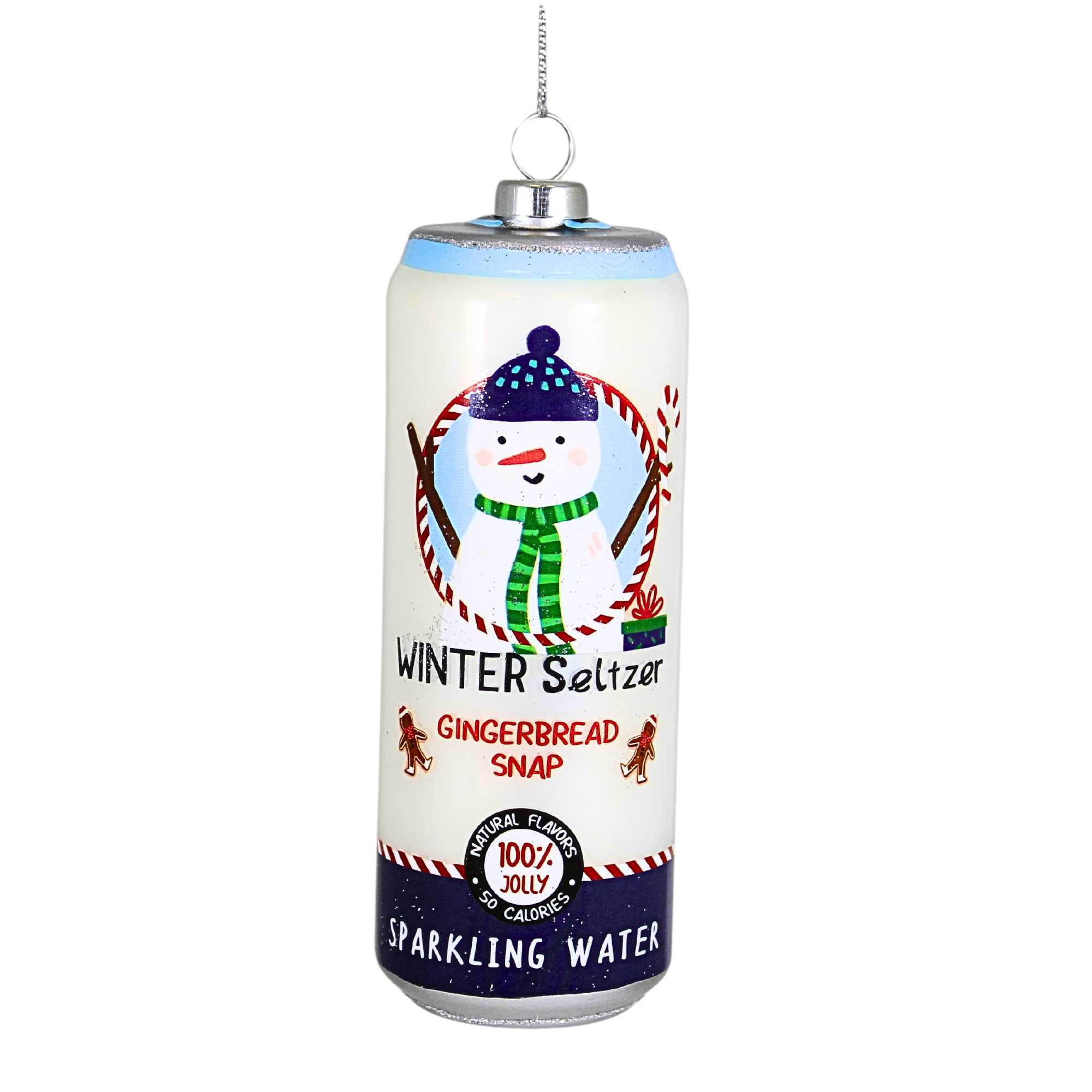 Cody Foster Holiday Sparkling Water - One Ornament 4.75 Inch, Glass ...