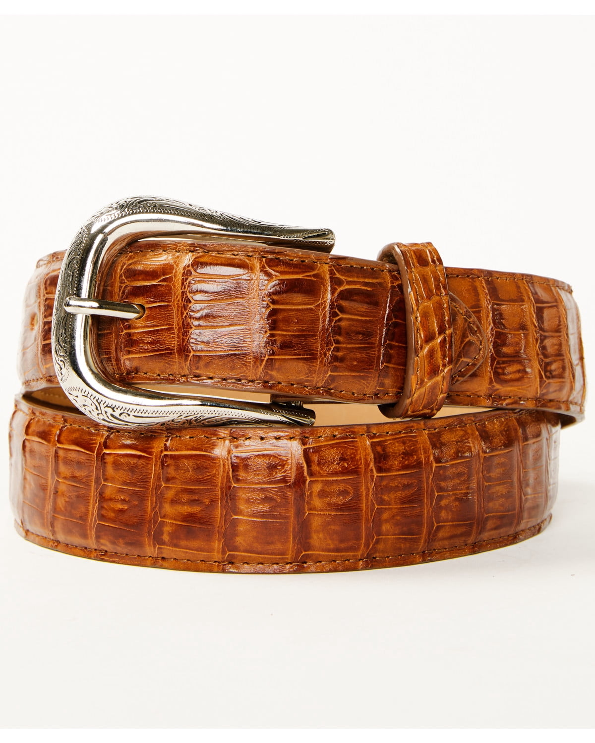 Cody James Black 1978 Men's 1978& Exotic Caiman Belt Cognac 40 ...
