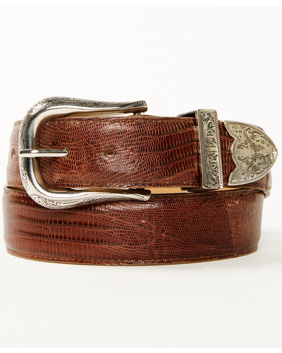 Cody James Black 1978 Men's 1978& Exotic Lizard Belt Cognac 38 ...