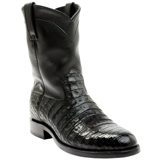 Cody James Black 1978 Men's Carmen Exotic Caiman Belly Roper Boot ...